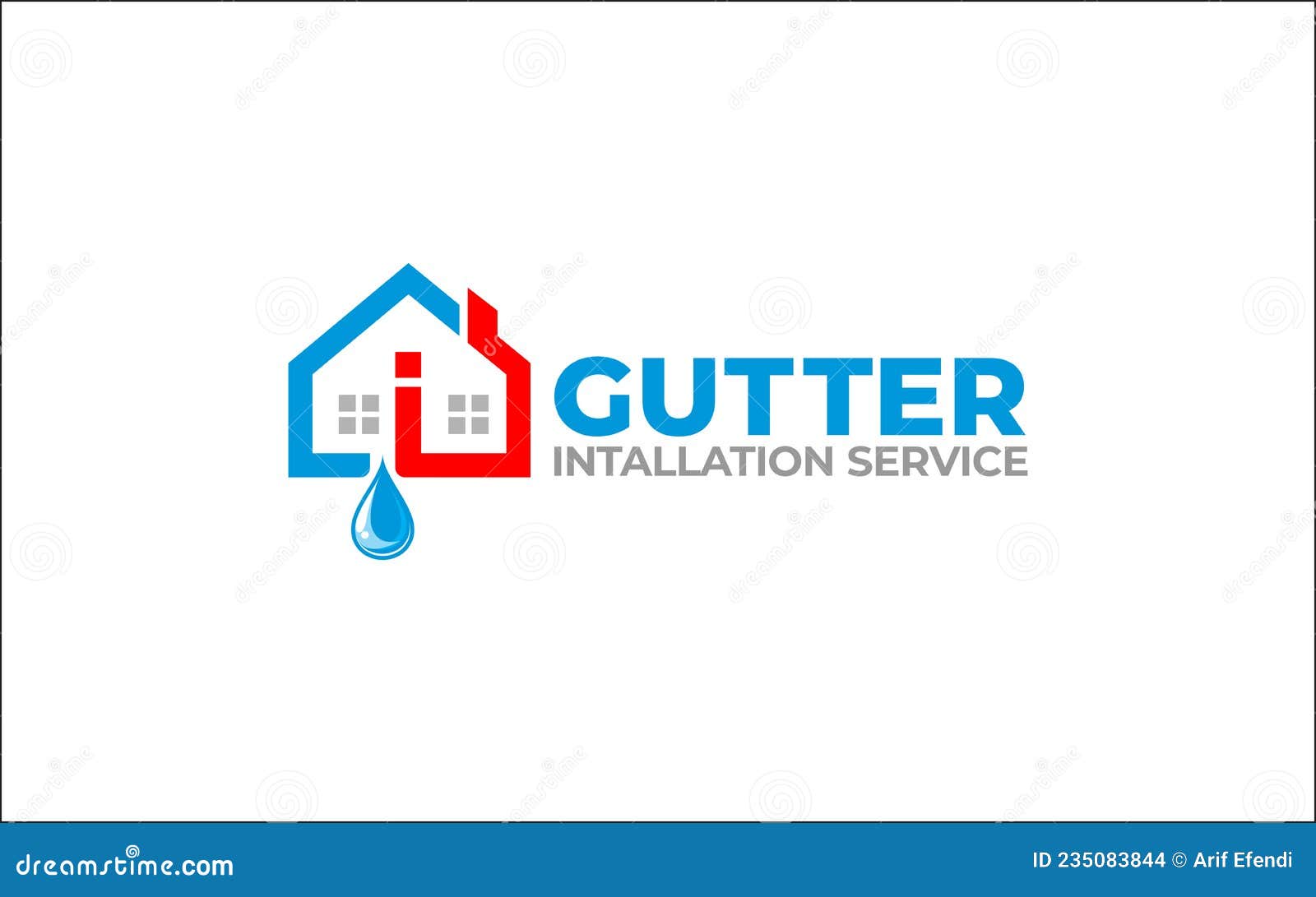 Illustration Graphic Vector of Gutter Installation and Repair Service ...