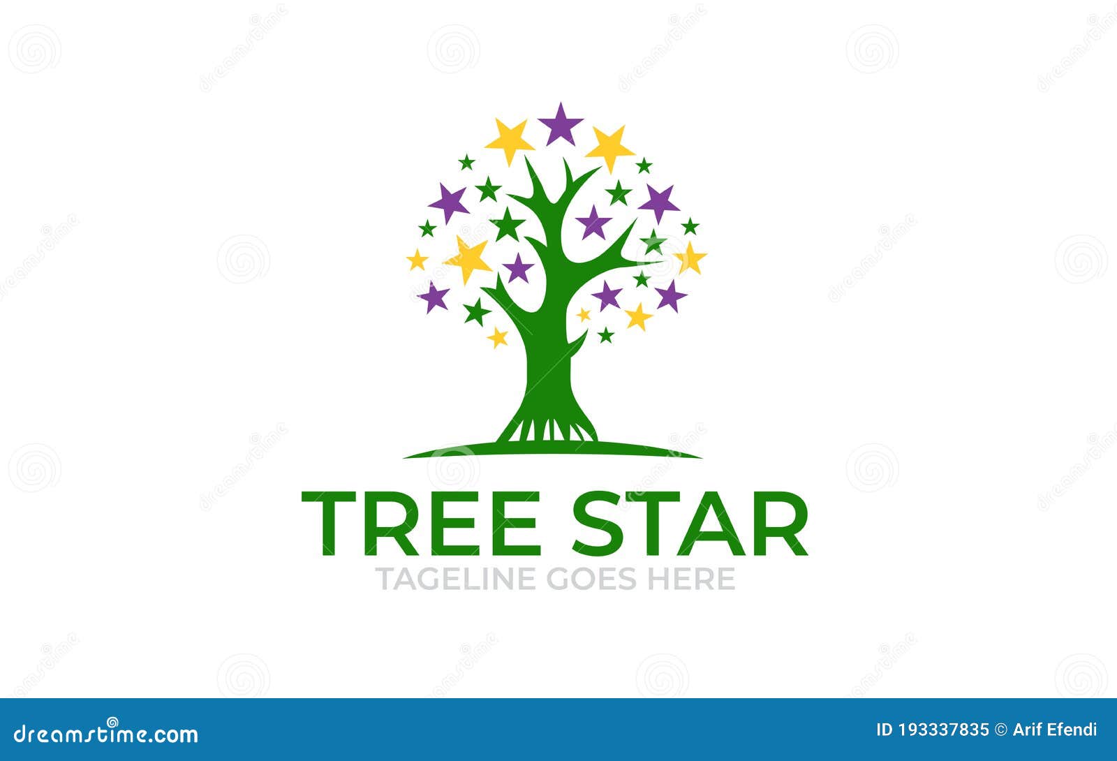 Illustration Graphic Vector of Leaf Tree Growth Logo Design Template ...