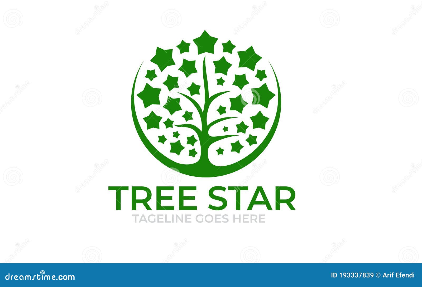 Illustration Graphic Vector of Leaf Tree Growth Logo Design Template ...
