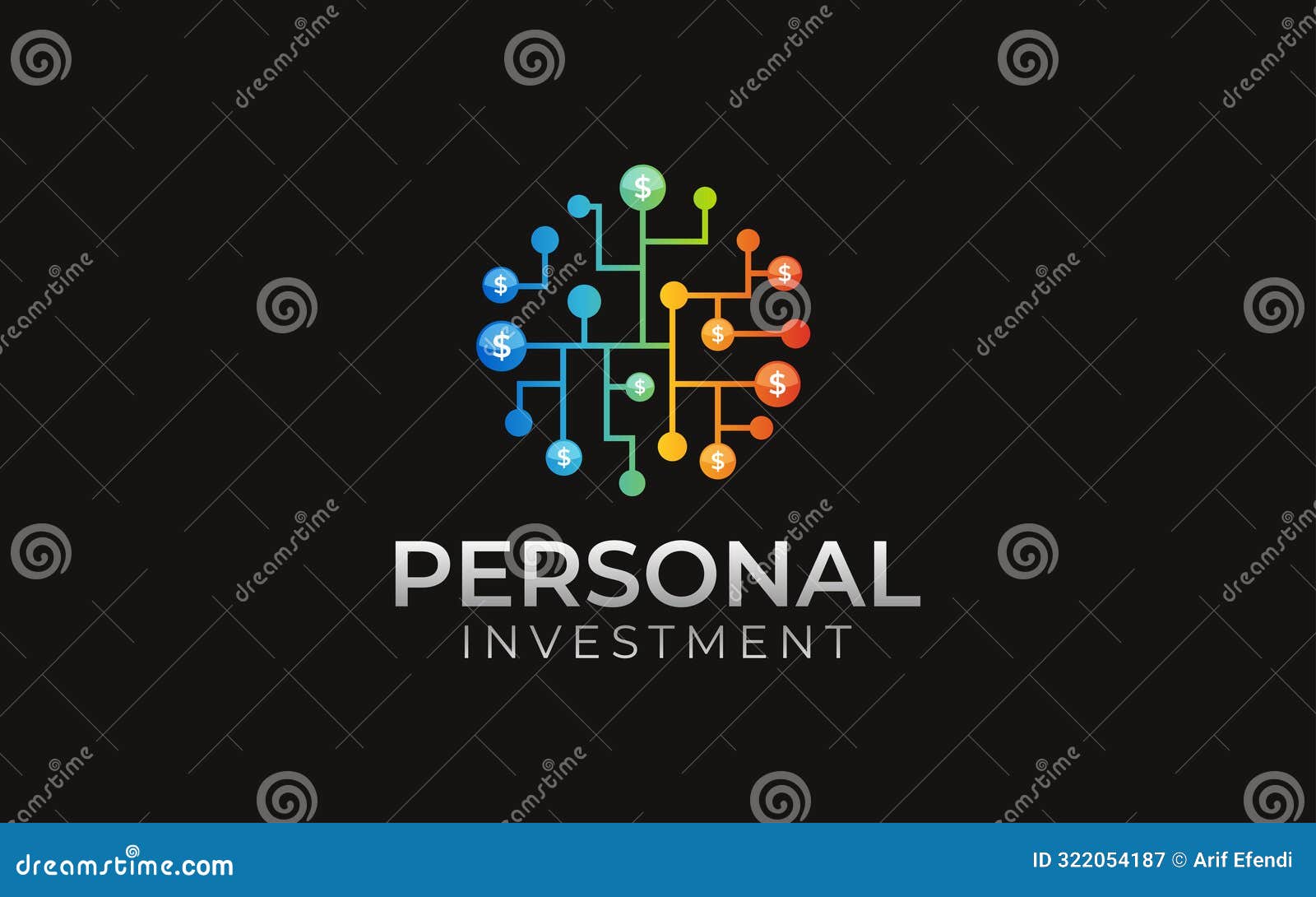 Illustration of Graphic Vector for Personal Financial Planner Solutions ...