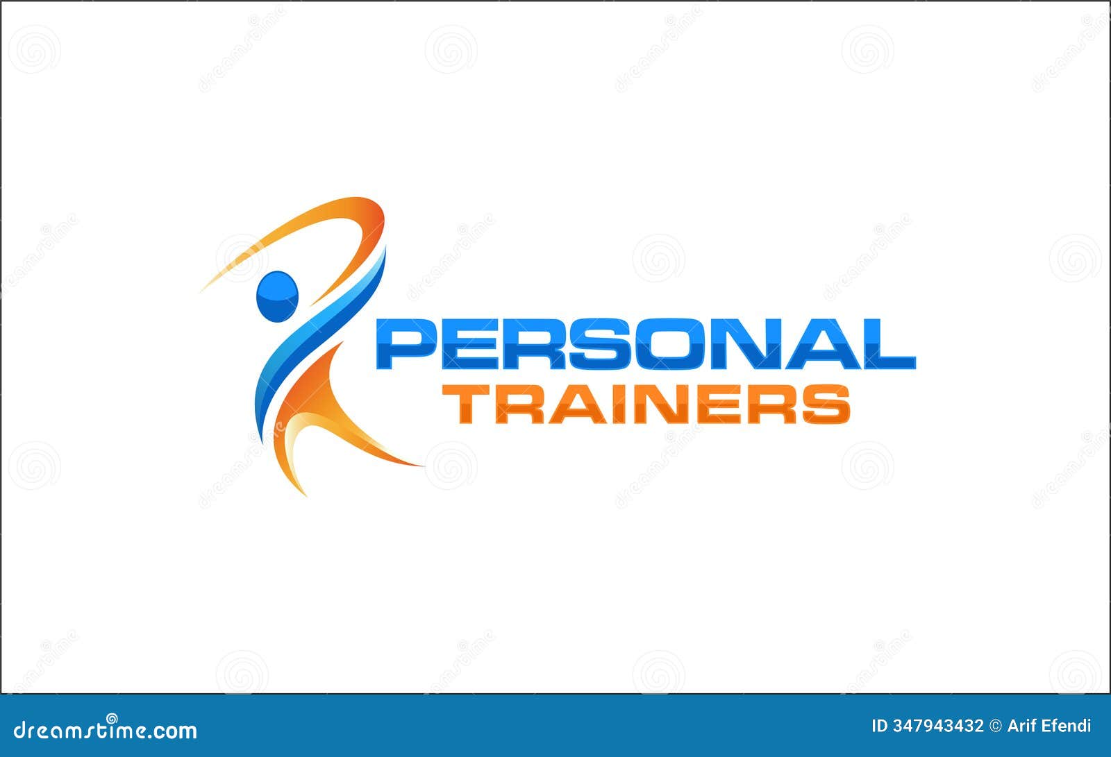 Illustration Graphic Vector of Personal Trainer Logo Design Template ...