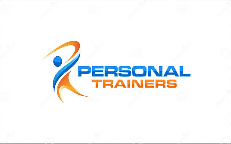 Illustration Graphic Vector of Personal Trainer Logo Design Template ...