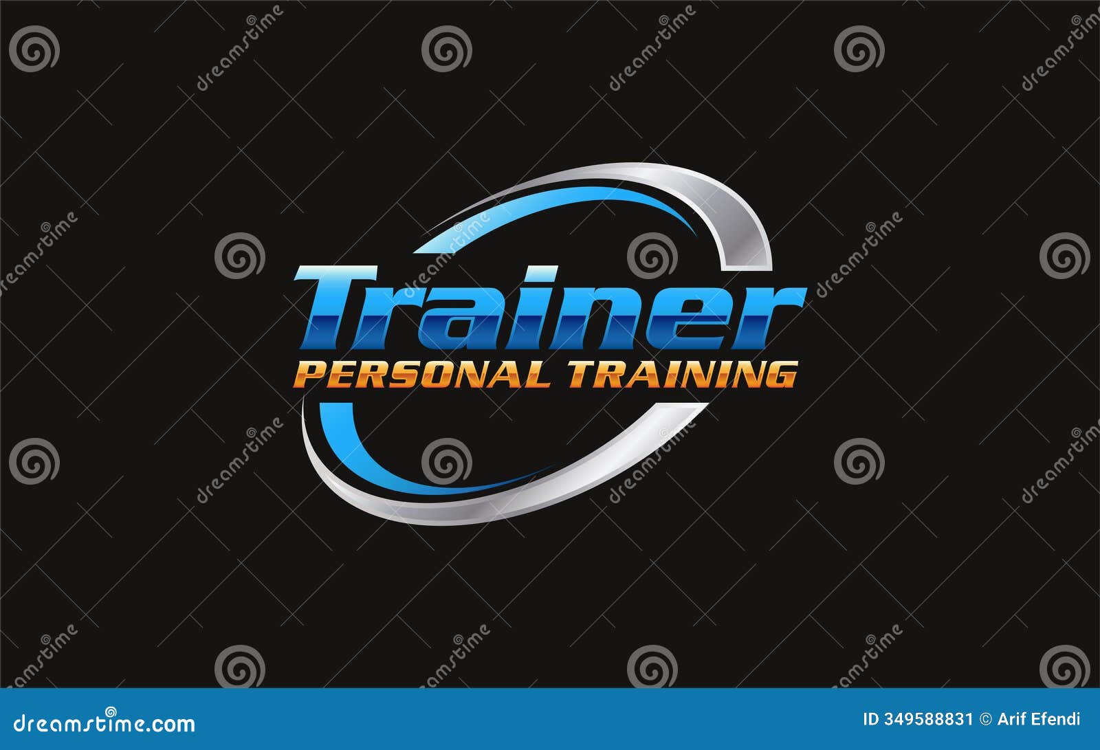 Illustration Graphic Vector of Personal Trainer Logo Design Template ...