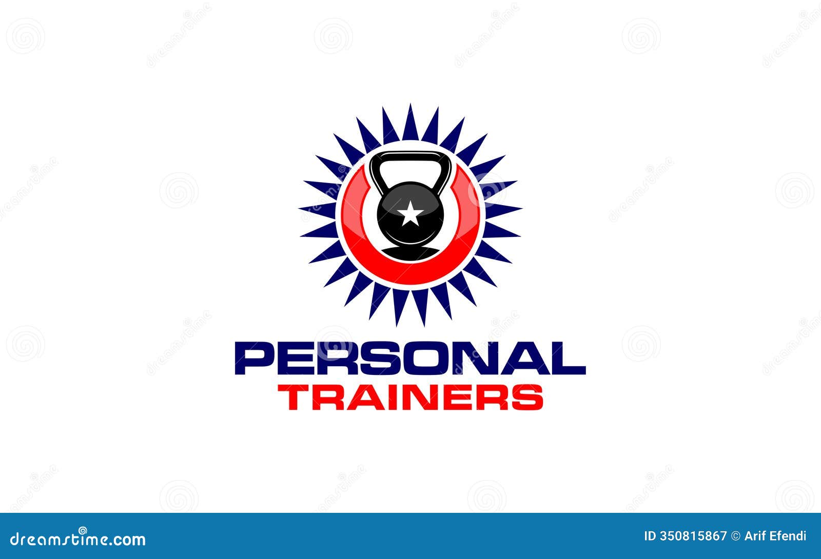 Illustration Graphic Vector of Personal Trainer Logo Design Template ...