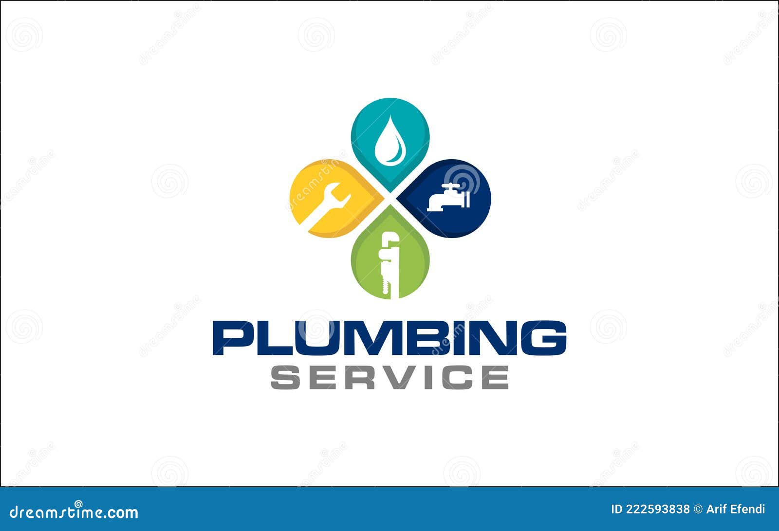 Illustration Graphic Vector of Plumbing and Maintenance Service Logo Design Template-10 Stock ...