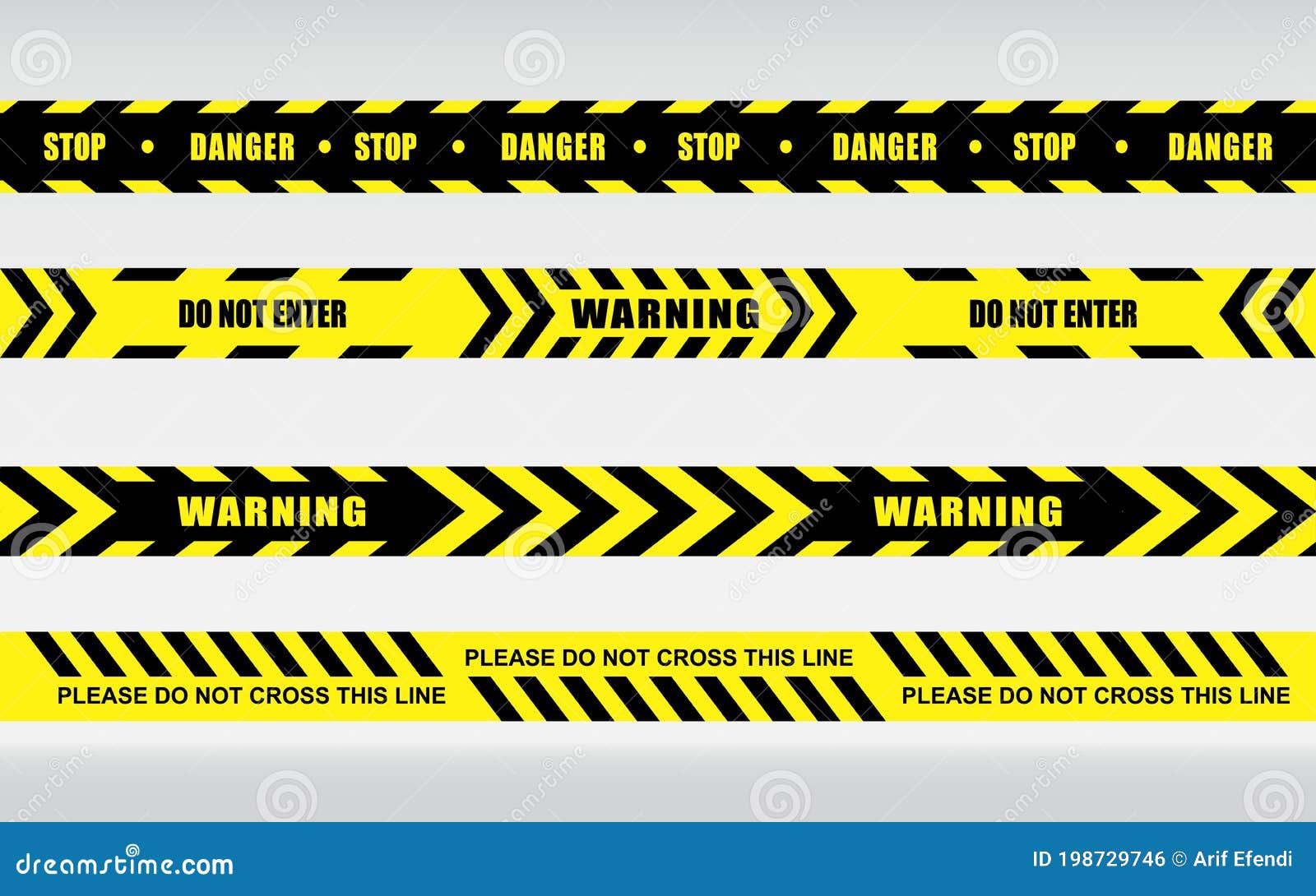 Illustration Graphic Vector of Police Line Design Template Stock Vector ...