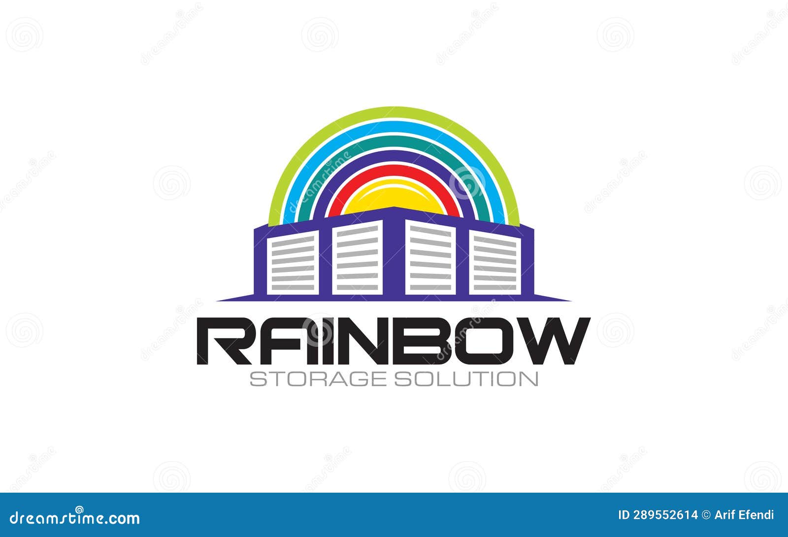 Illustration Vector Graphic of Self Storage Solution Company Logo ...