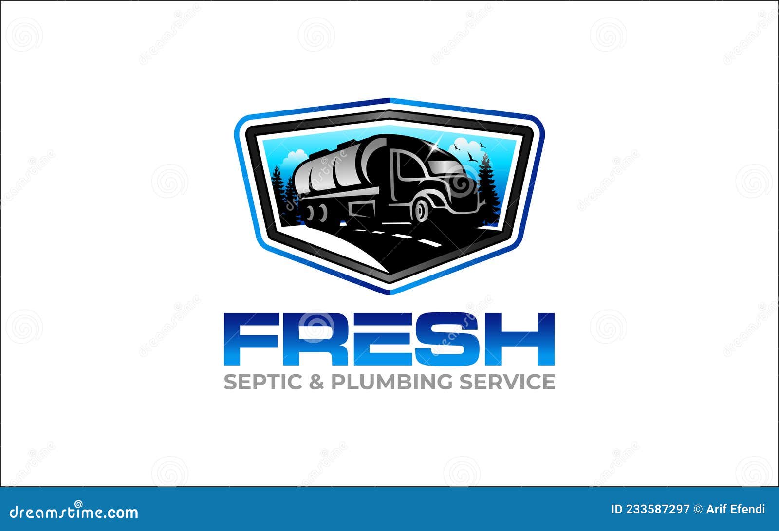 Illustration Graphic Vector of Septic Tank Clean Service Logo Design ...