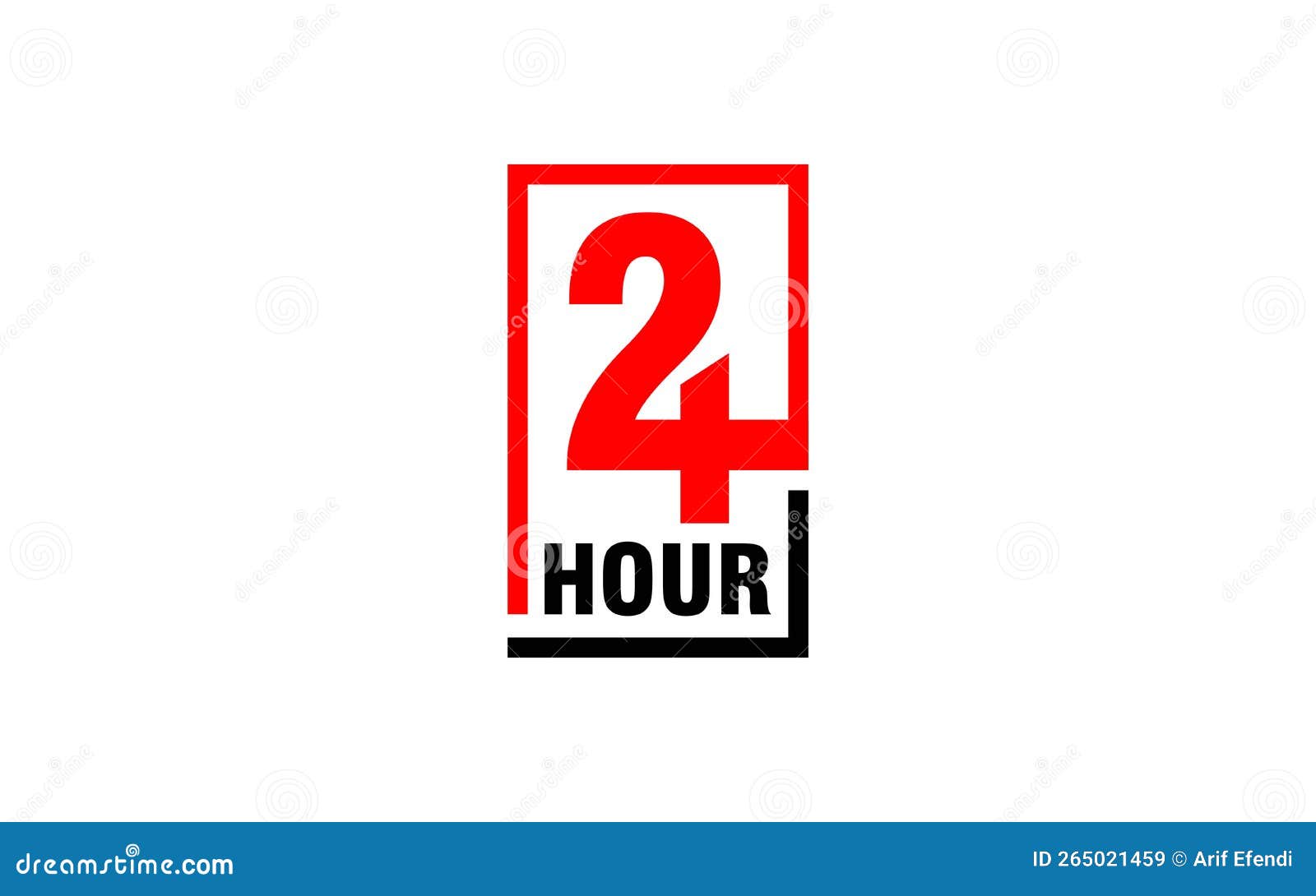 Illustration Graphic Vector of Twenty Four Hour Icon Shows Time. 24 ...