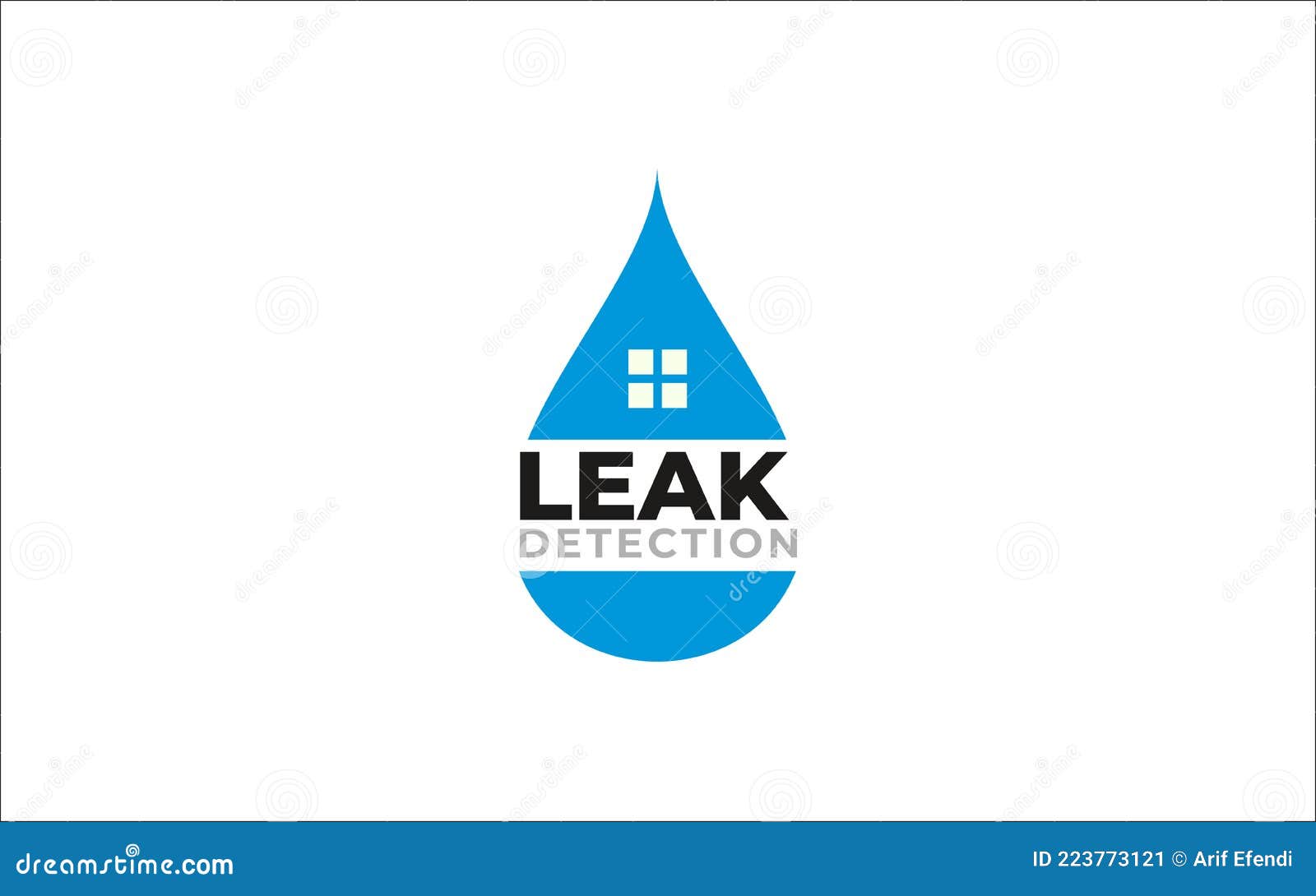 Illustration Graphic Vector of Water Leak Detection Service Logo Design ...