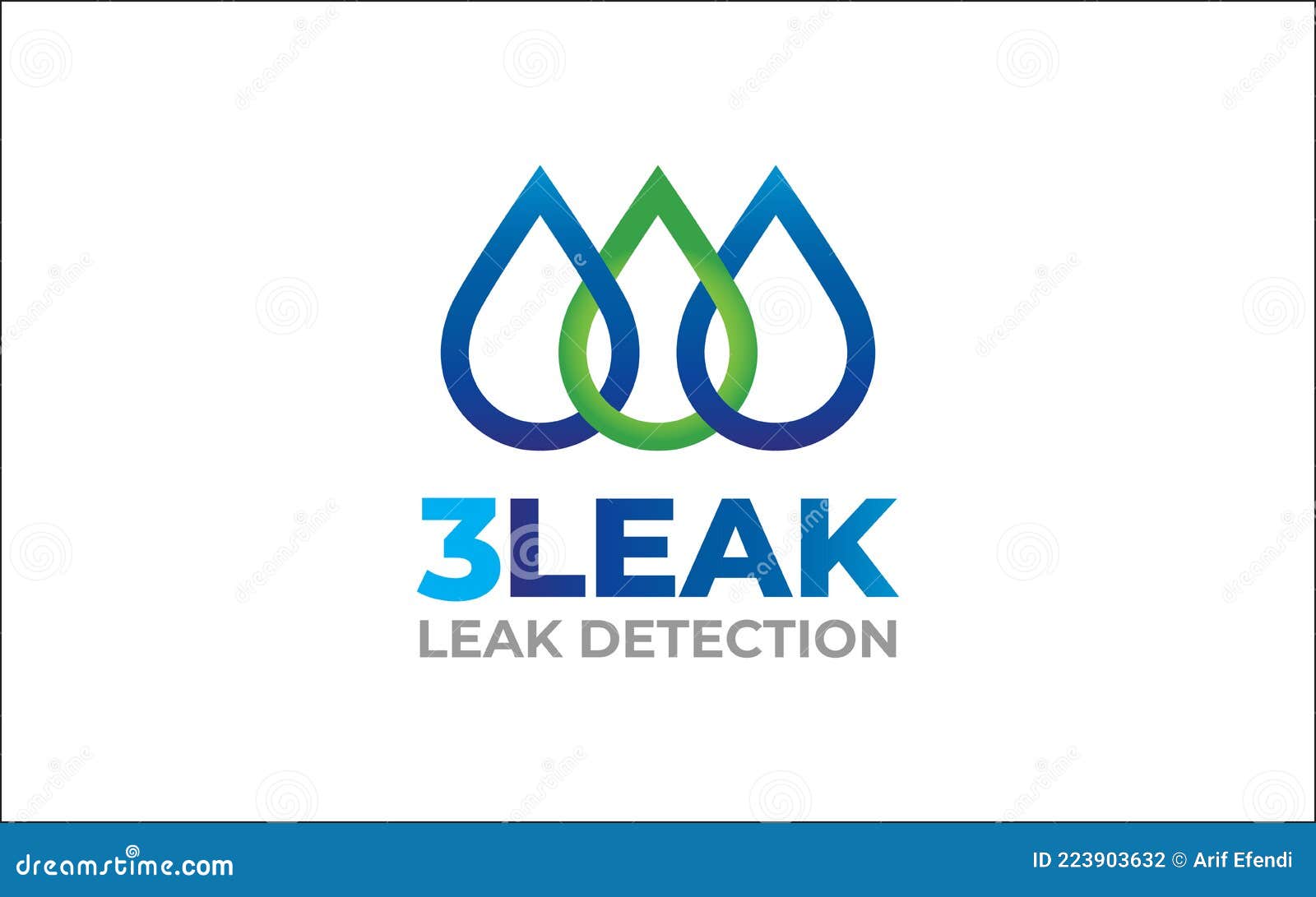Illustration Graphic Vector of Water Leak Detection Service Logo Design ...