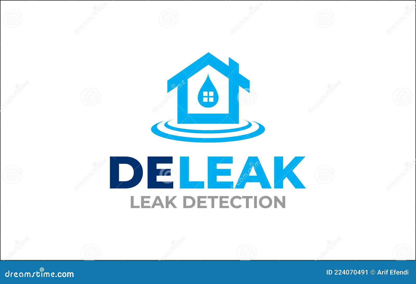 Illustration Graphic Vector of Water Leak Detection Service Logo Design ...