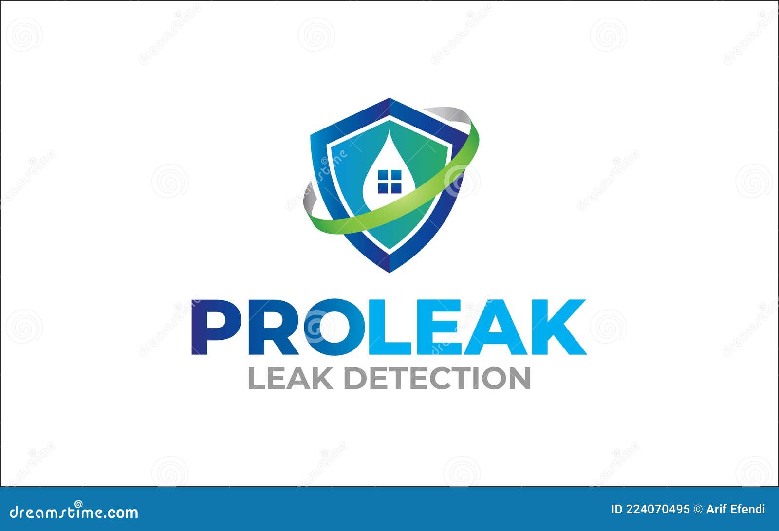 Illustration Graphic Vector of Water Leak Detection Service Logo Design ...