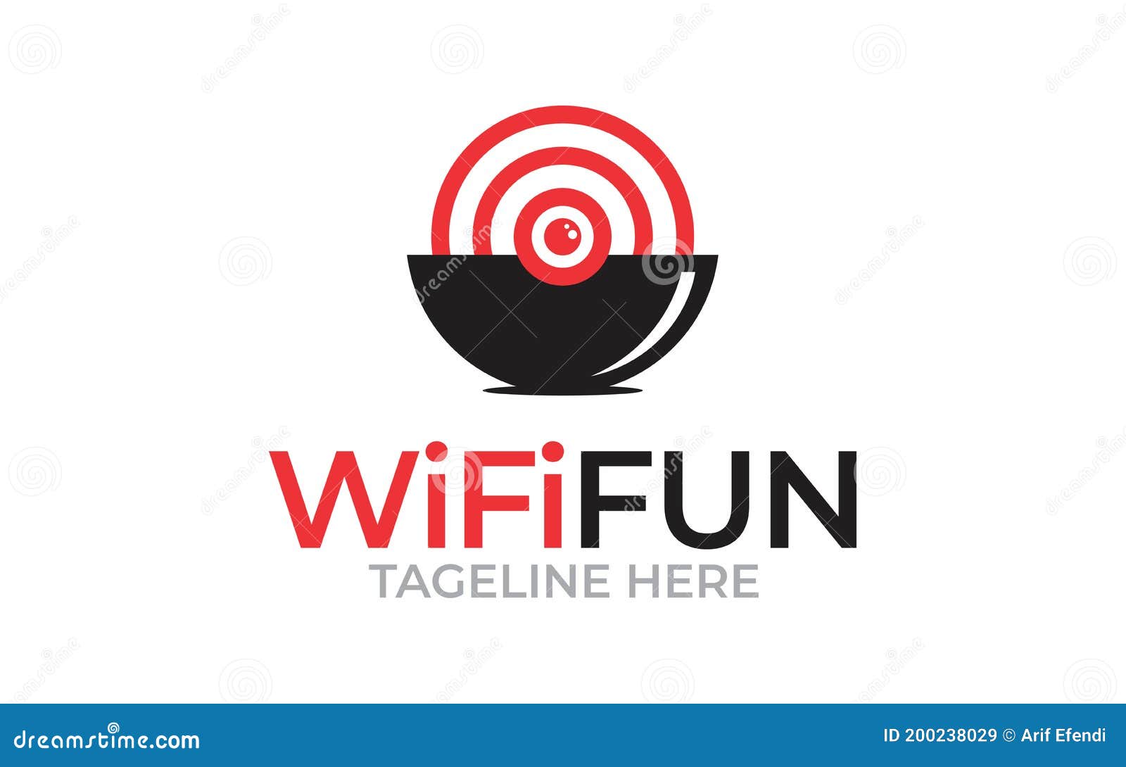 Illustration Graphic Vector of Wifi Internet Access Logo Design Stock ...