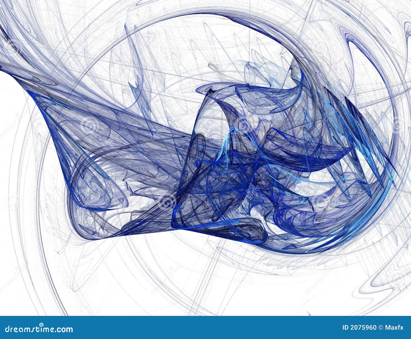 Illustration Graphique Bleue Illustration Stock - Illustration du ...