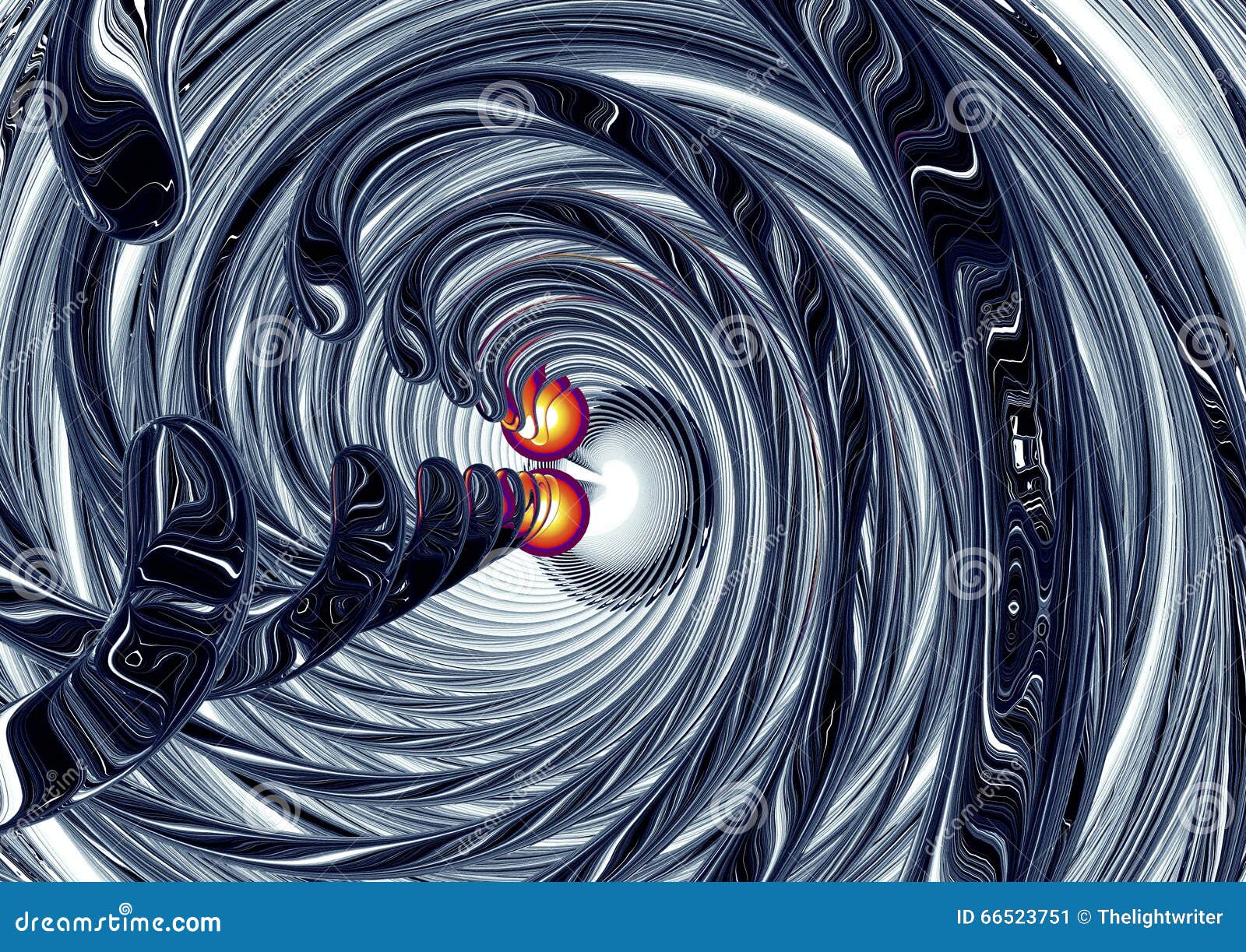Gravitational Waves Simulation Stock Photo | CartoonDealer.com #66593844
