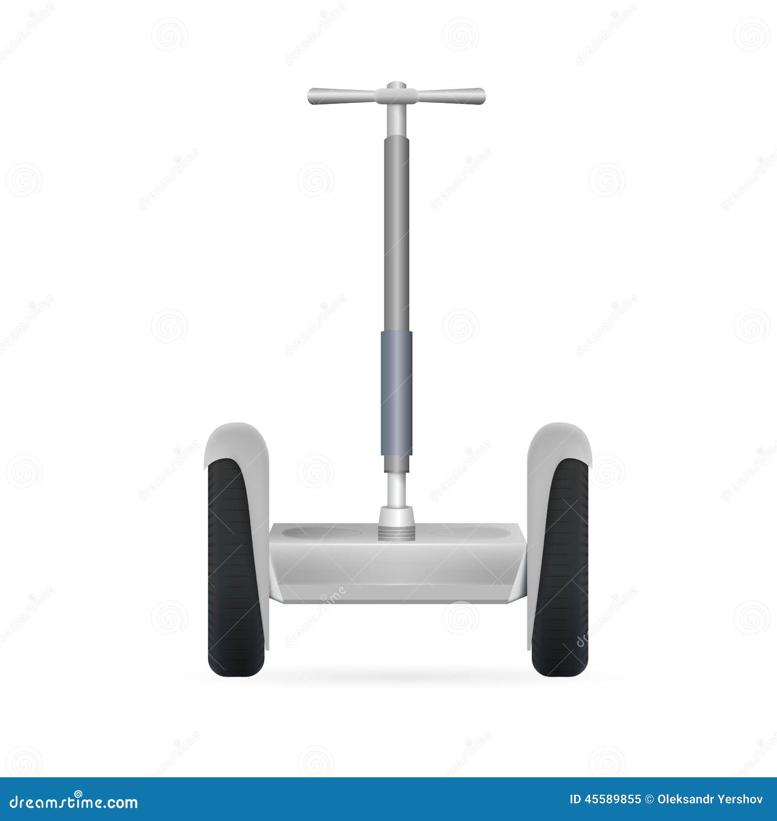 Segway With Big Wheels, Modern Transport Vector | CartoonDealer.com ...