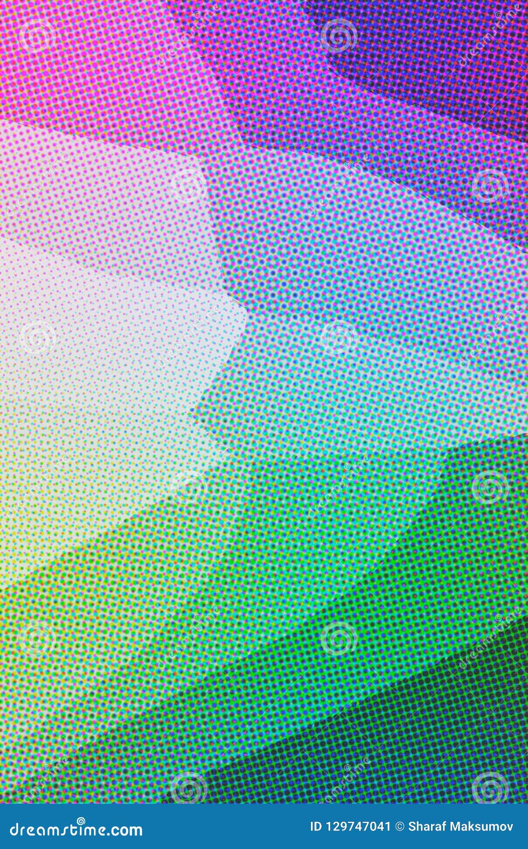 Illustration of Green and Blue Dots Vertical Background. Stock ...