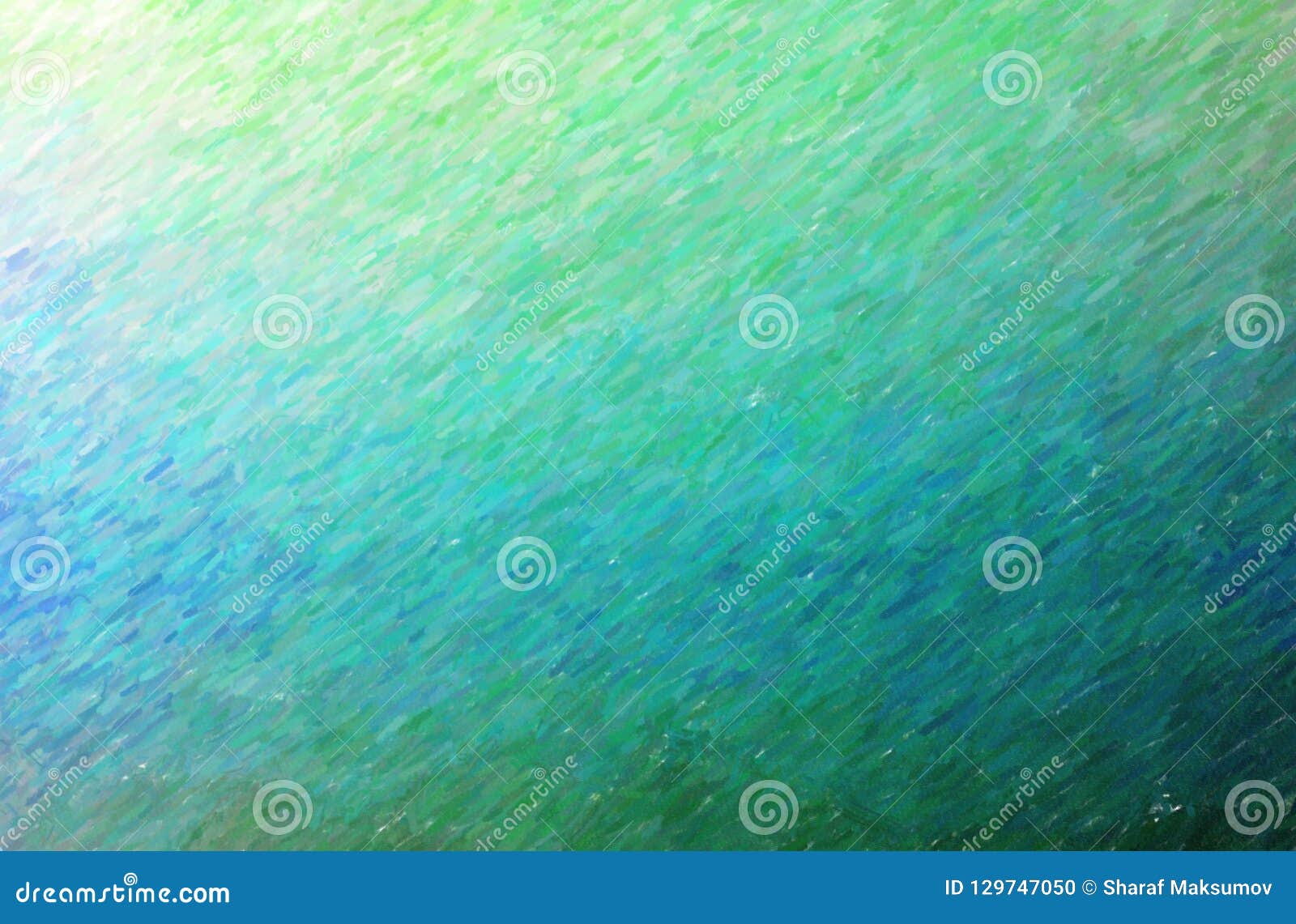 Illustration of Green Color Pencil High Coverage Paint Background ...