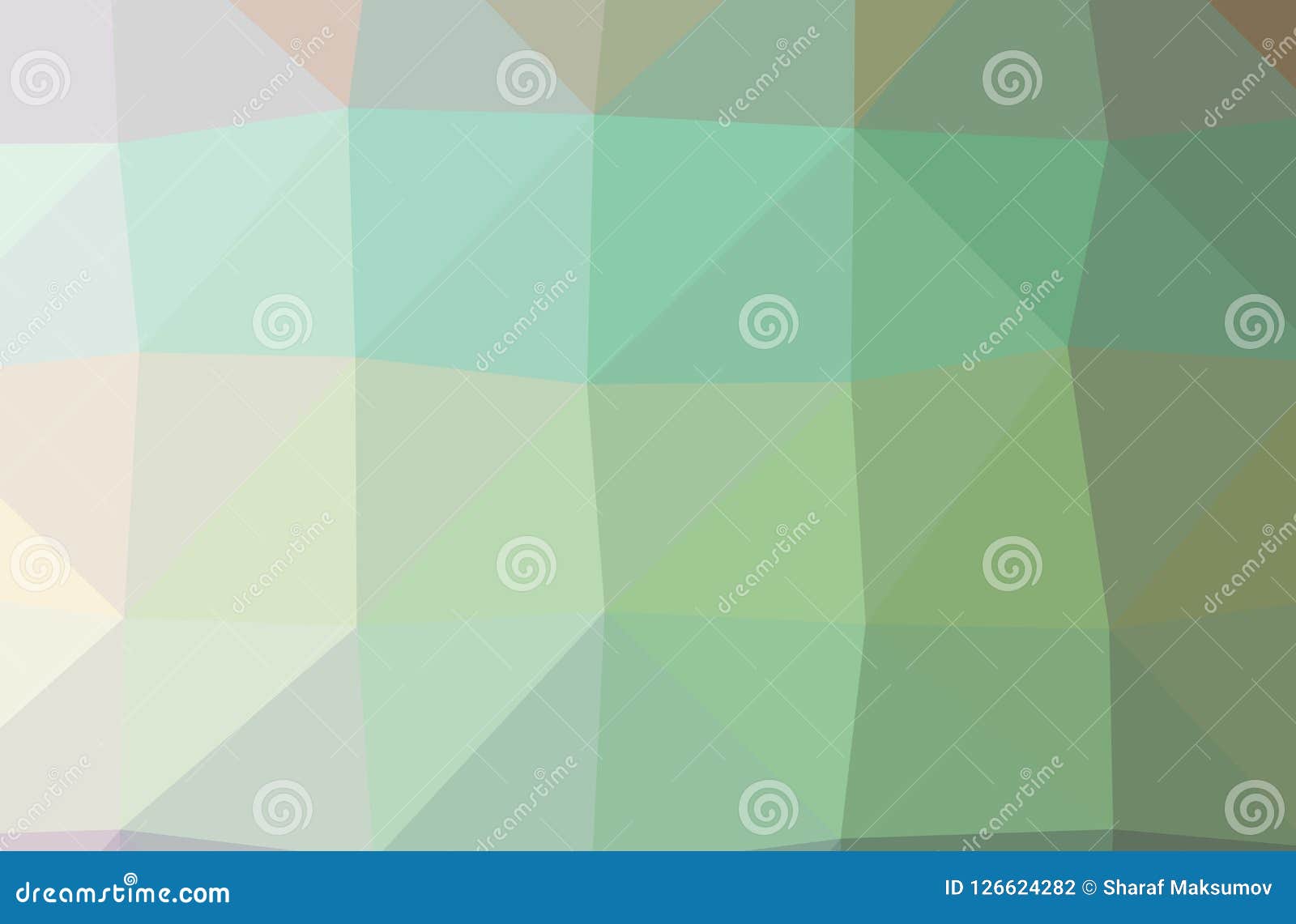 Illustration of Green Low Poly Nice Multicolor Background. Stock ...