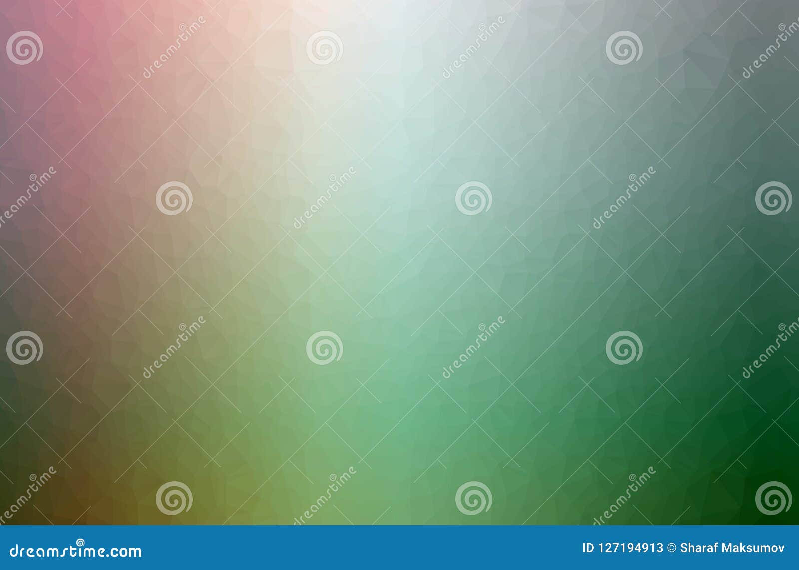 Illustration of Green Low Poly Nice Multicolor Background. Stock ...