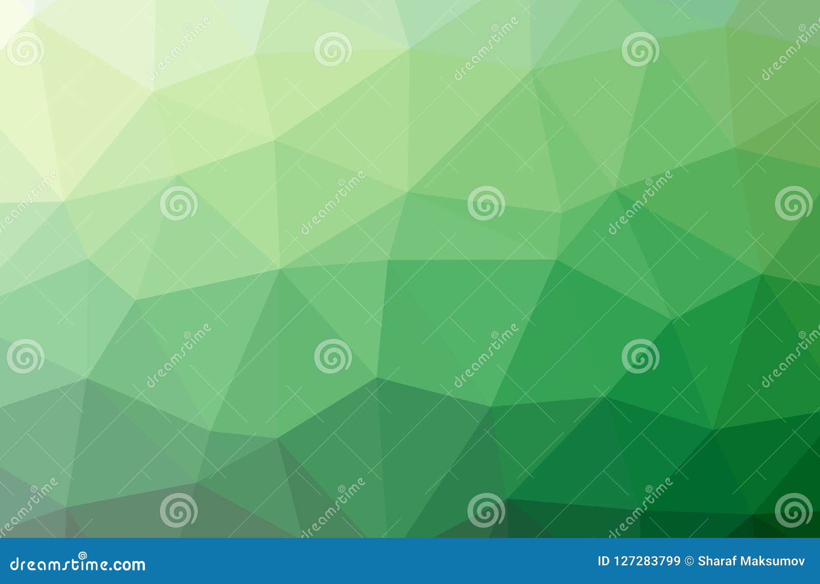 Illustration of Green Poligon Modern Multicolor Background. Stock ...