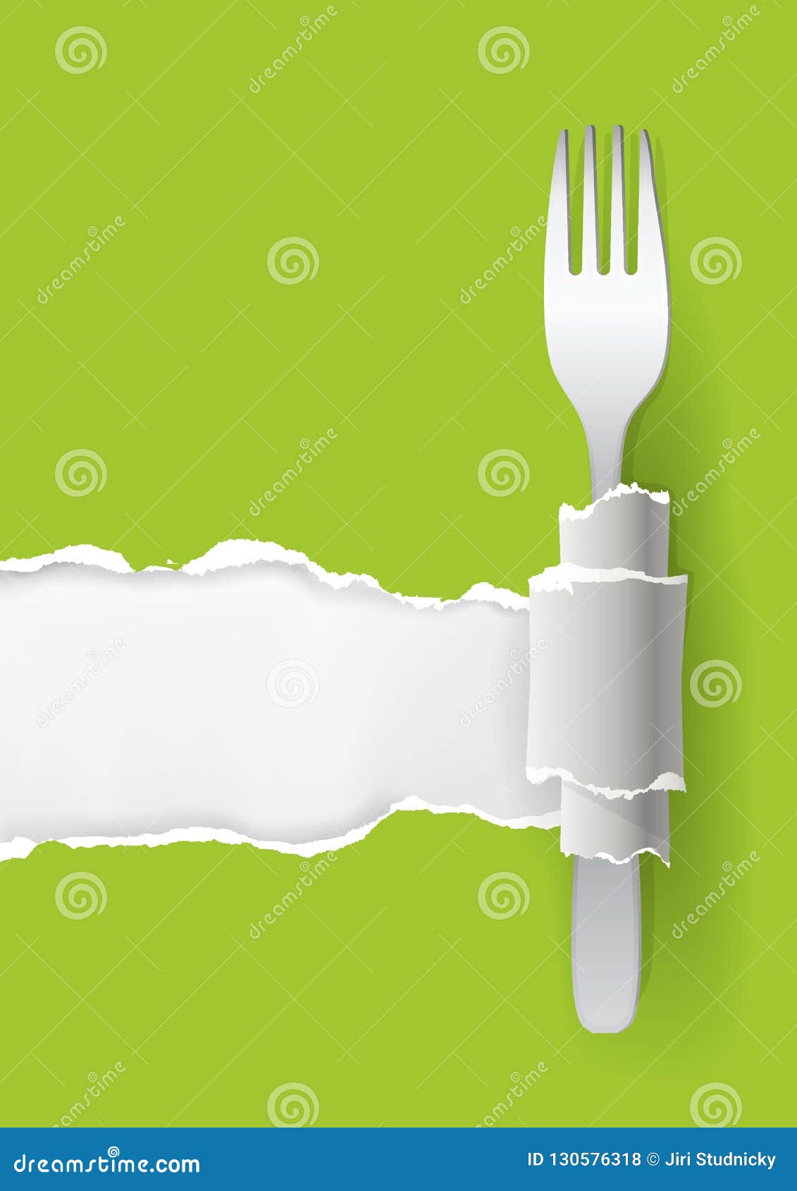 Menu Vegetarian Restaurant Green Background. Stock Vector ...