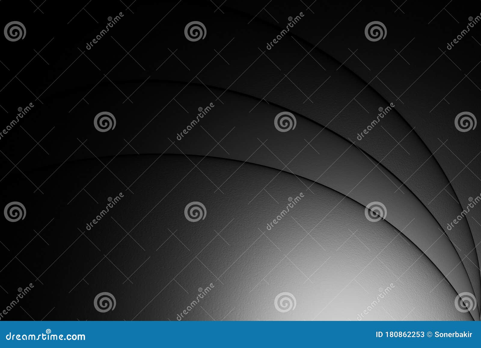 Illustration of Grey and Black Gradient Colored Circular Pattern ...