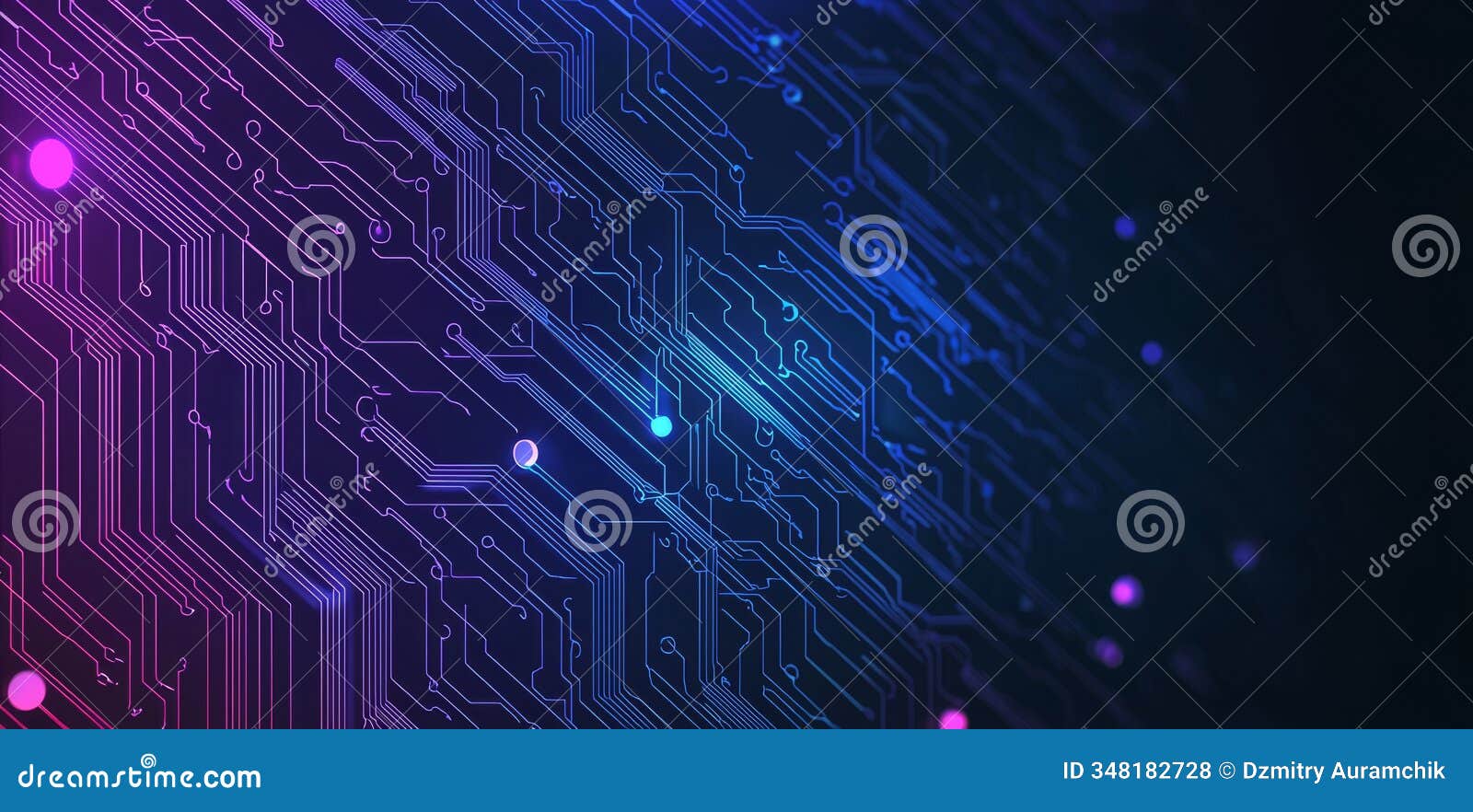 Illustration of a Grid Line and Circuit for a Futuristic Digital and ... Illustration of a Grid Line and Circuit for a Futuristic Digital and ...