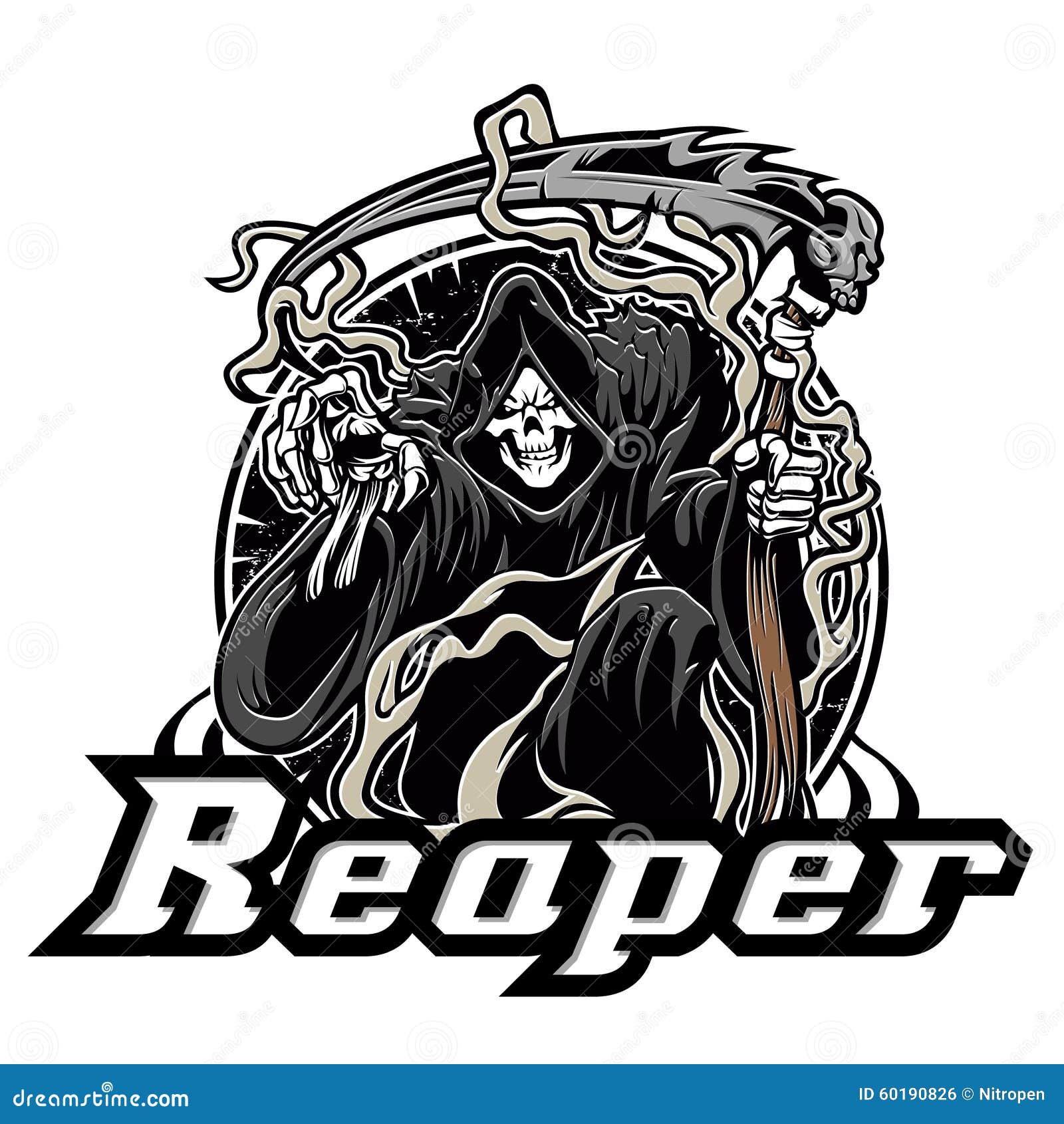 Reaper Skull Logo