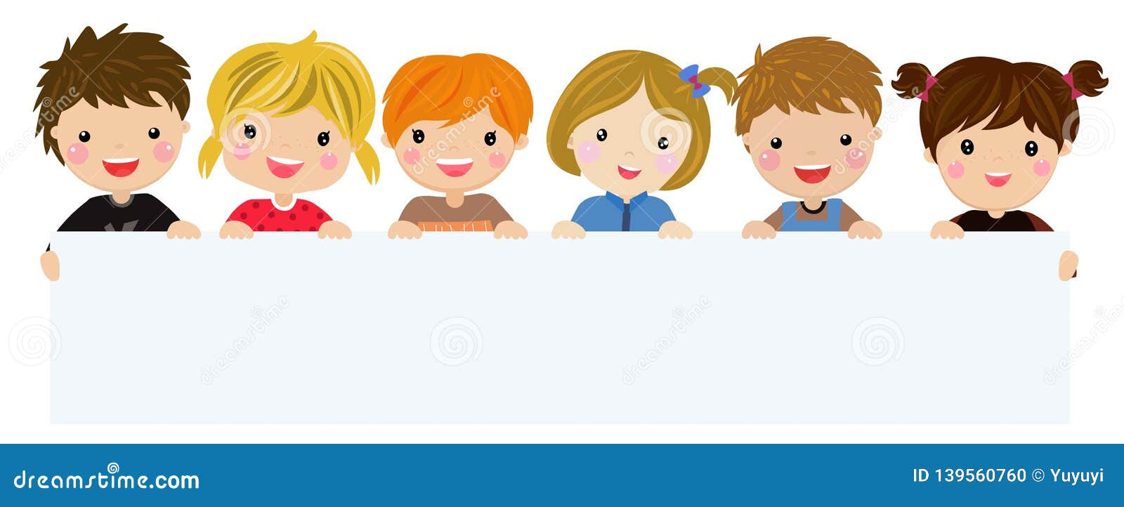 Group of children stock vector. Illustration of background - 139560760
