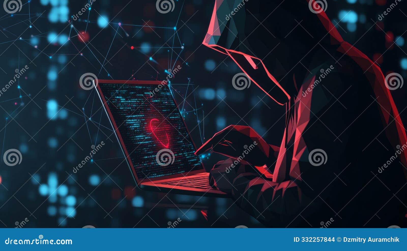 In this Illustration, the Hacker is Anonymous, Despite the Website ...