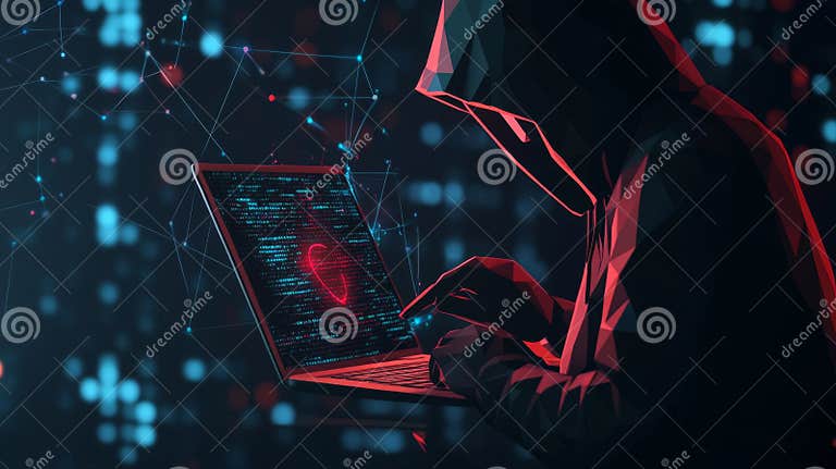 In this Illustration, the Hacker is Anonymous, Despite the Website ...