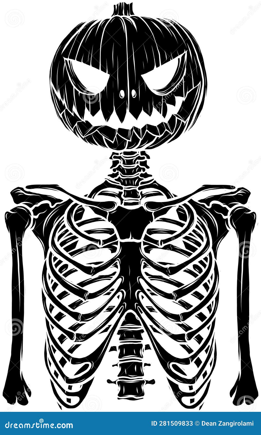 Halloween Skull Silhouettes