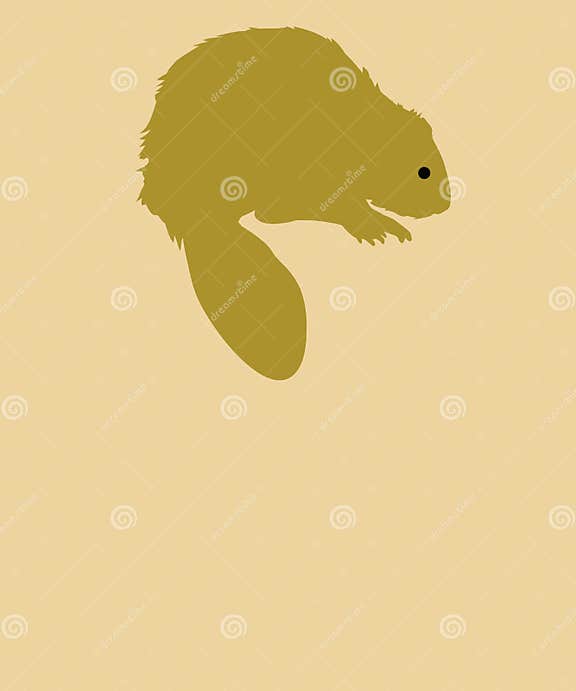 Illustration of a Hamster Shadow Stock Illustration - Illustration of ...