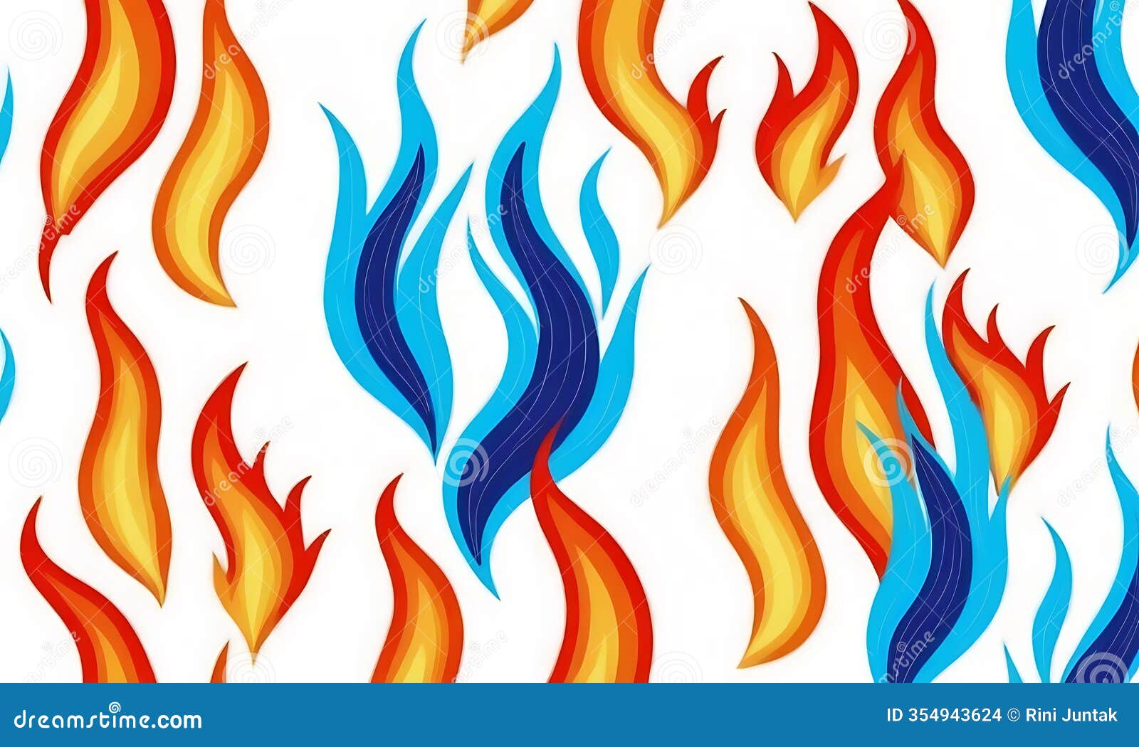 Fire Drawing Pattern Illustration, Gradient Abstract Texture. Stock Illustration - Illustration ...