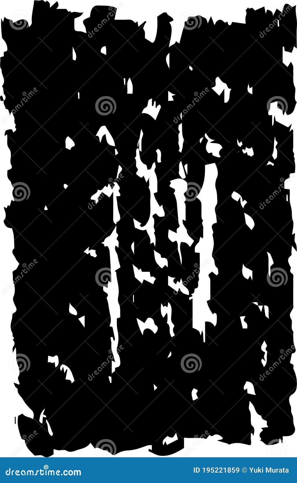 Illustration of Hand-drawn Short Black Thick Brush Vertical Line Stock ...