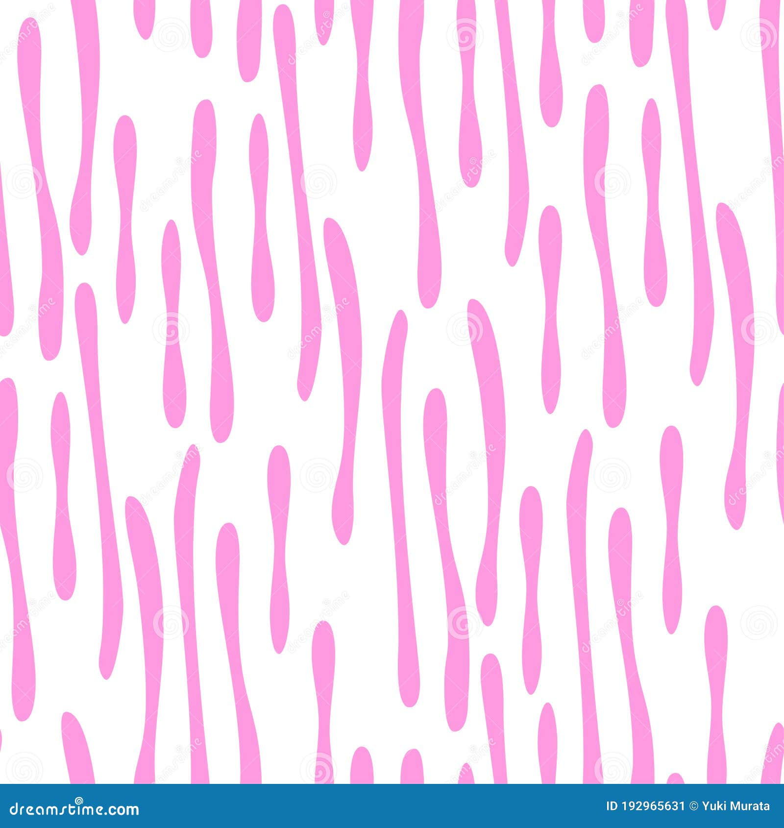 Colorful Hand Painted Line Pattern Variation Stock Vector ...