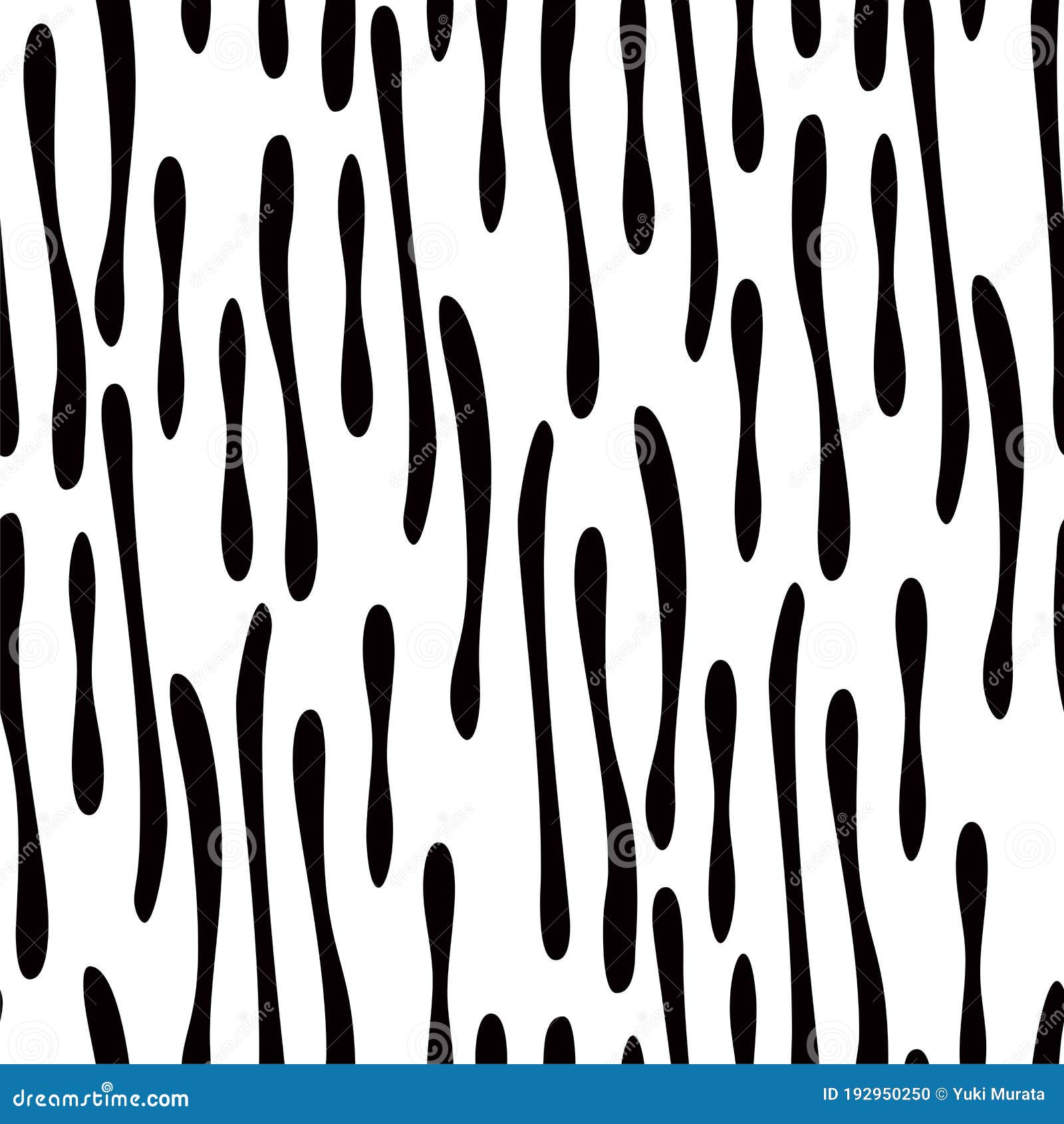 Hand Painted Line Pattern Variation Stock Illustration - Illustration ...