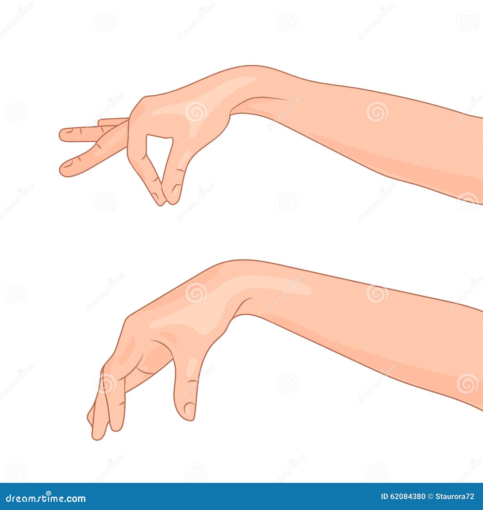 Pinched Fingers Emoji, Hand Gesture Line Art Vector Icon For Apps And ...
