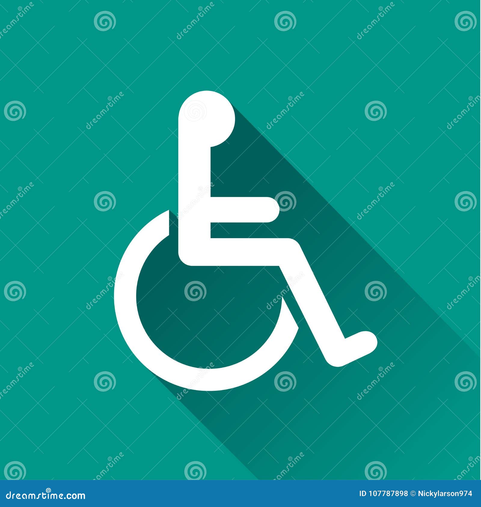 Handicap Design Icon Vector Illustration | CartoonDealer.com #107787898
