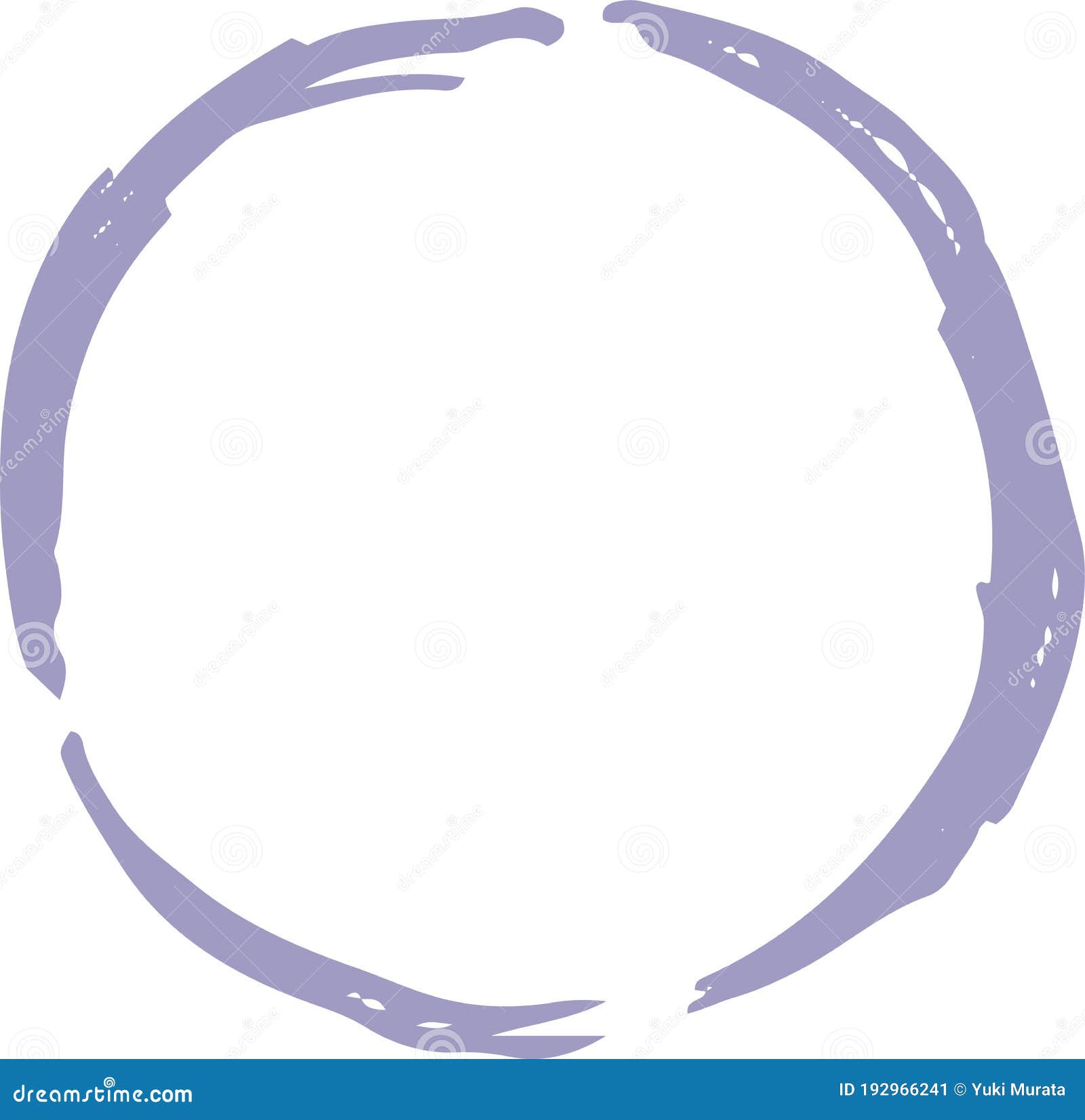 Colorful Handwritten Circle Variations Stock Vector - Illustration of ...