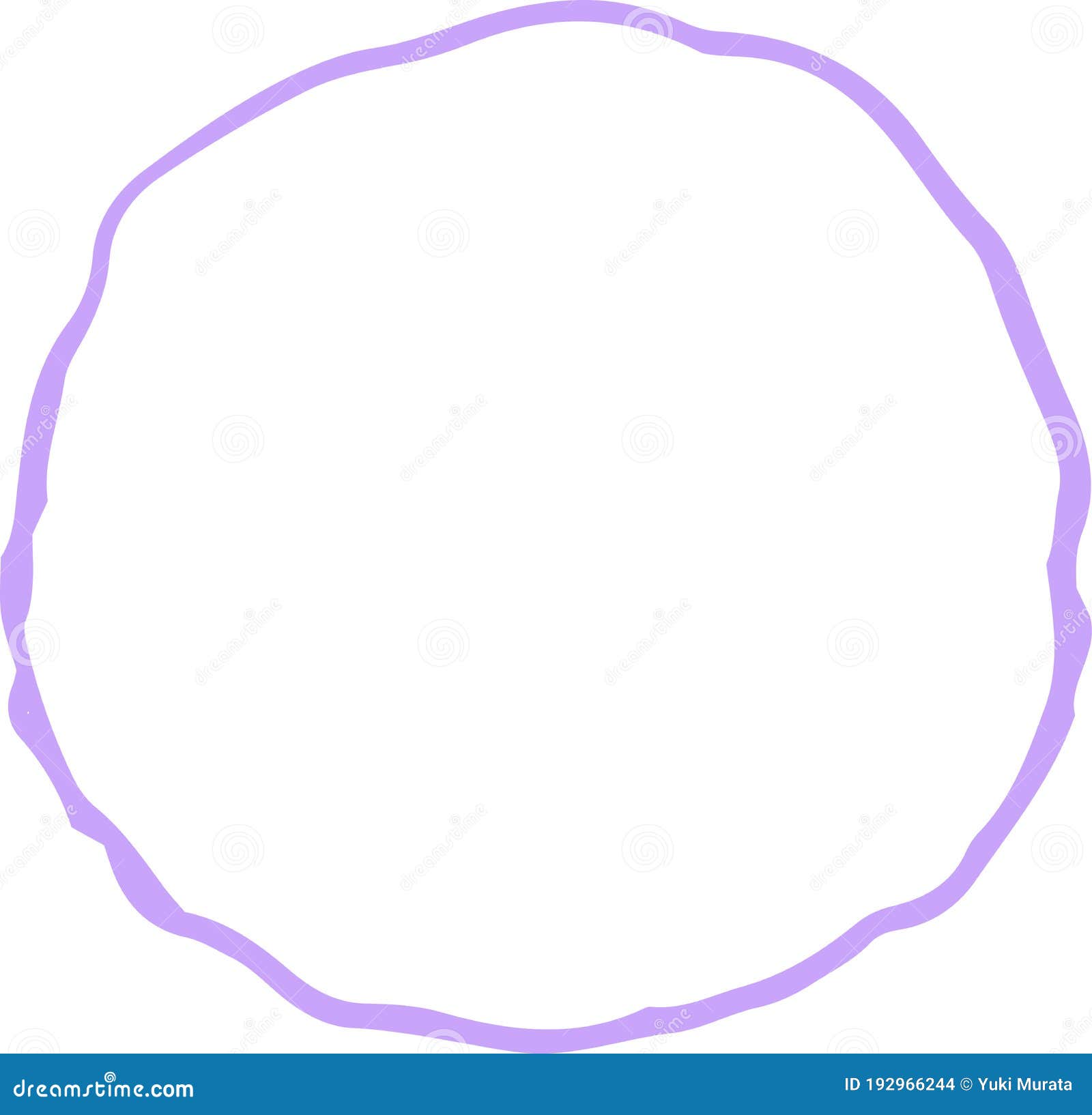Colorful Handwritten Circle Variations Stock Vector - Illustration of ...