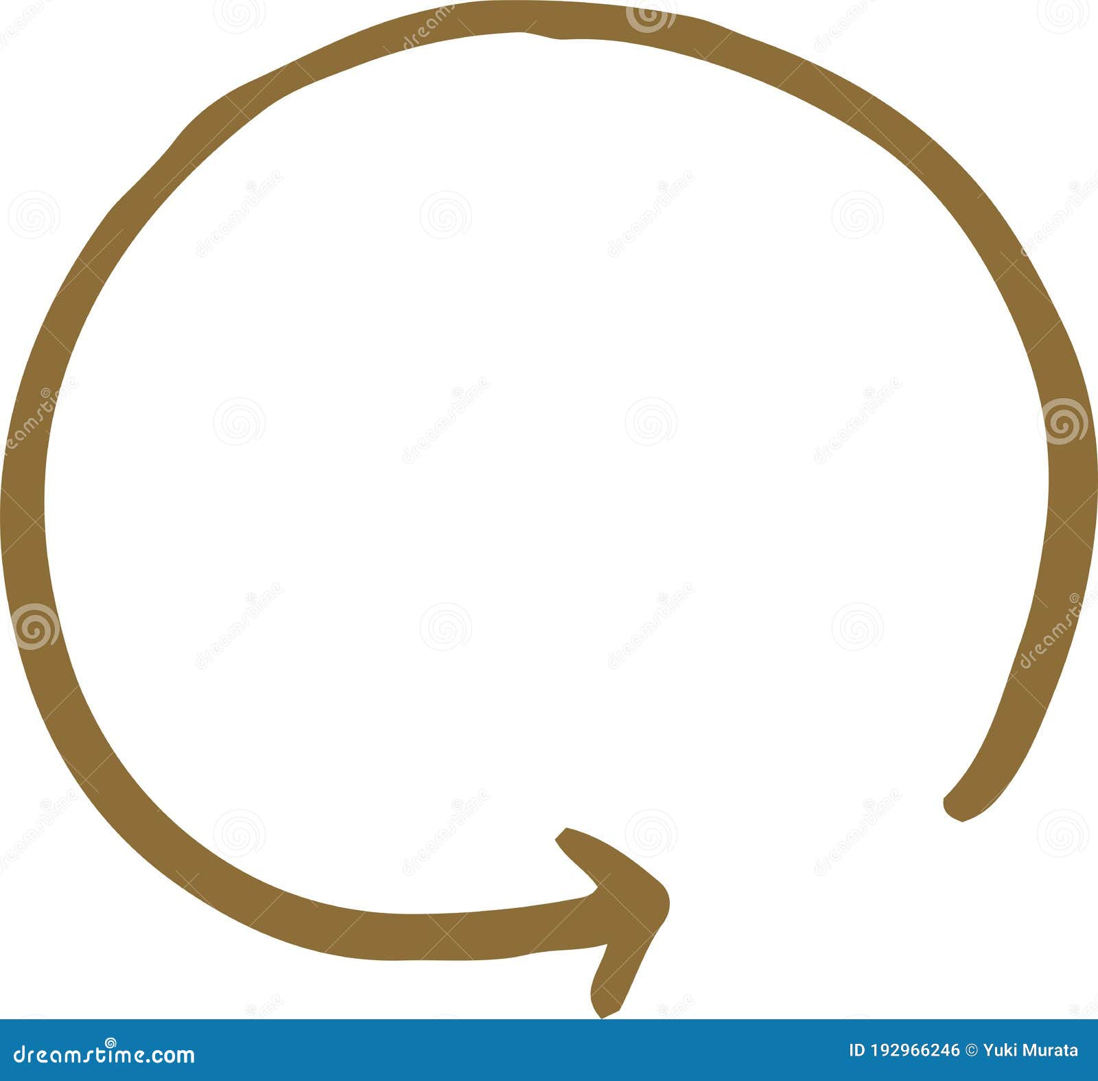 Colorful Handwritten Circle Variations Stock Vector - Illustration of ...