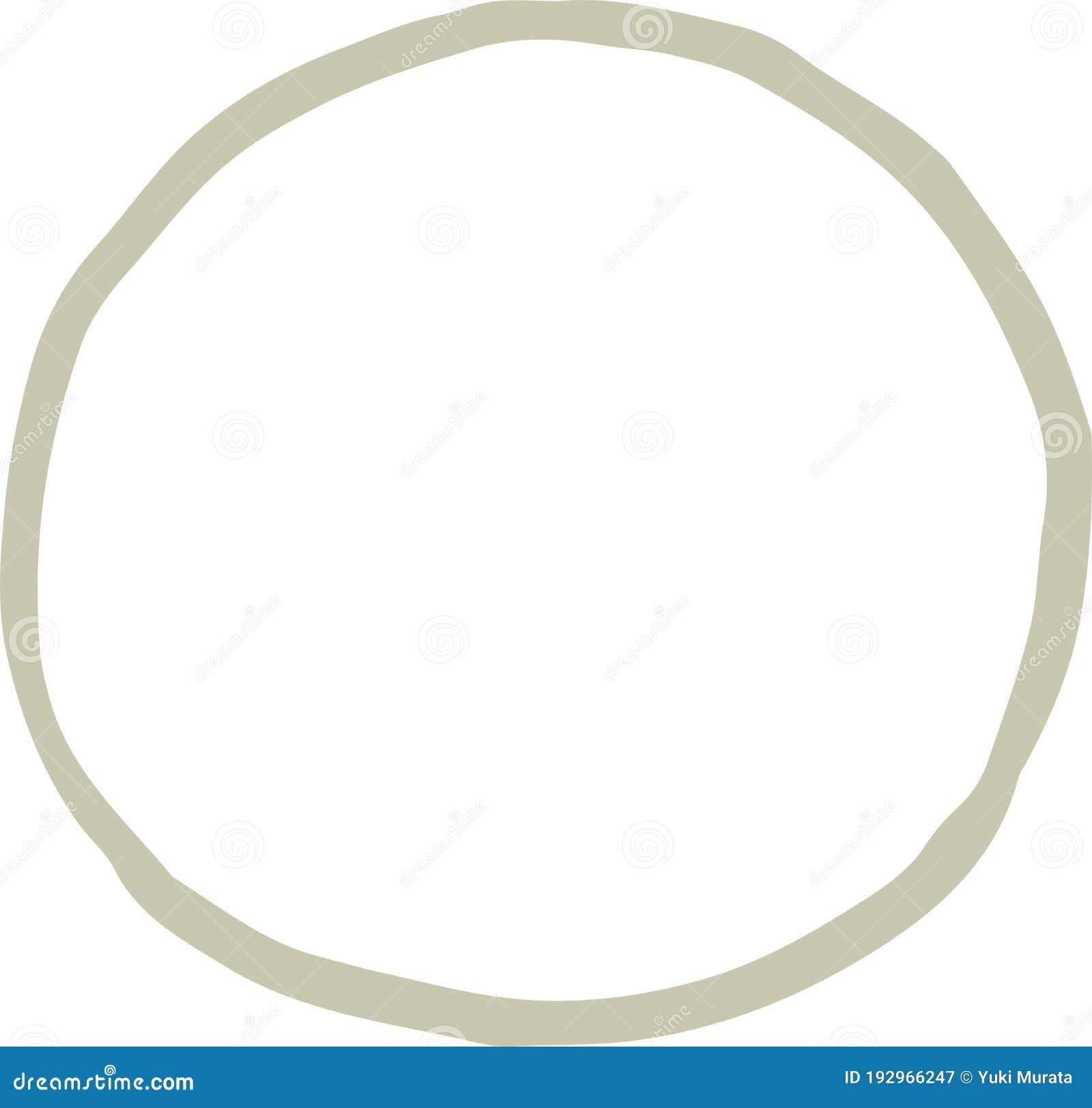 Colorful Handwritten Circle Variations Stock Vector - Illustration of ...