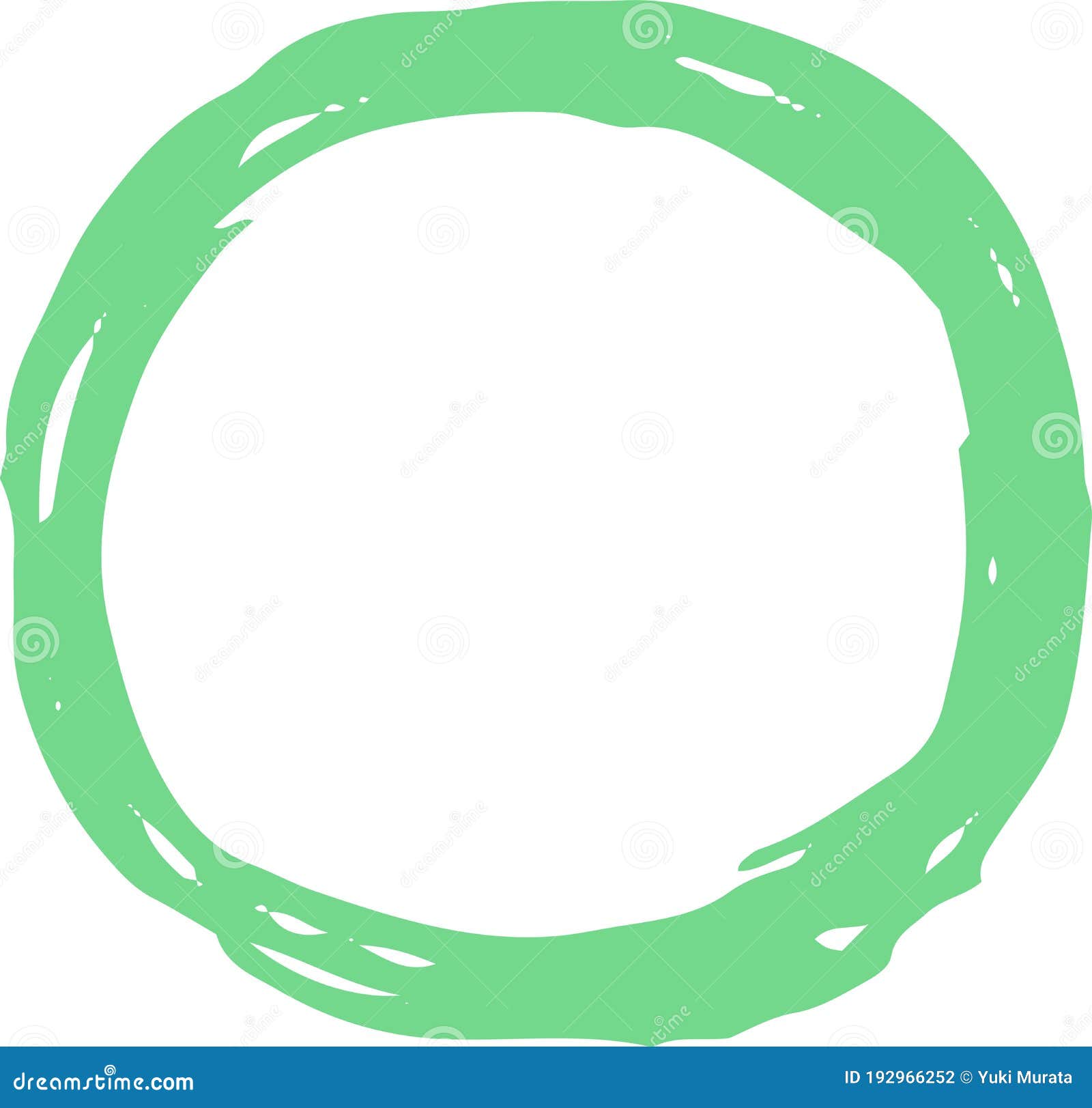Colorful Handwritten Circle Variations Stock Vector - Illustration of ...