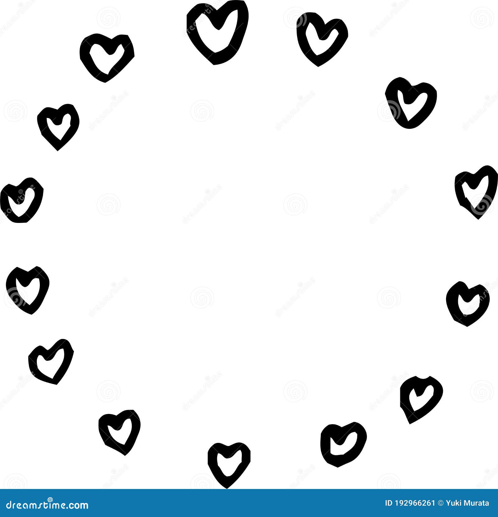 Handwritten Circle Variations Stock Vector - Illustration of mark ...