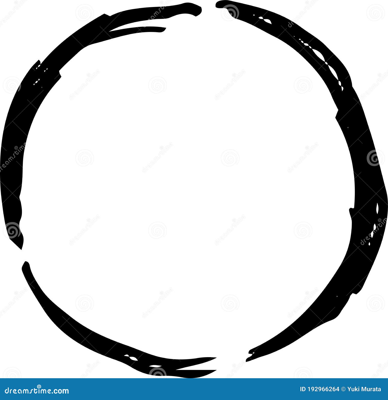 Handwritten Circle Variations Stock Vector - Illustration of learning ...