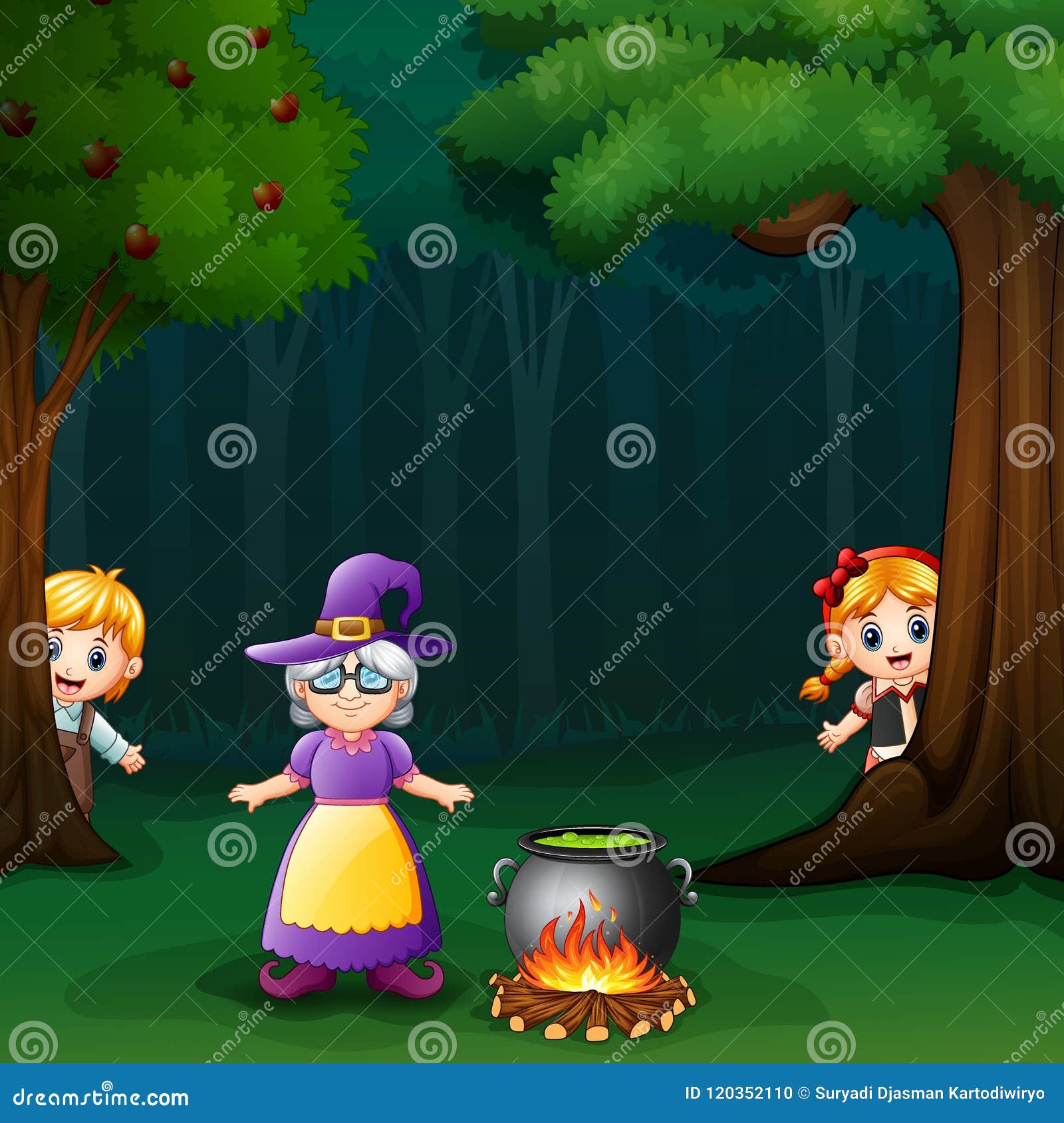 Hansel And Gretel Witch Cartoon