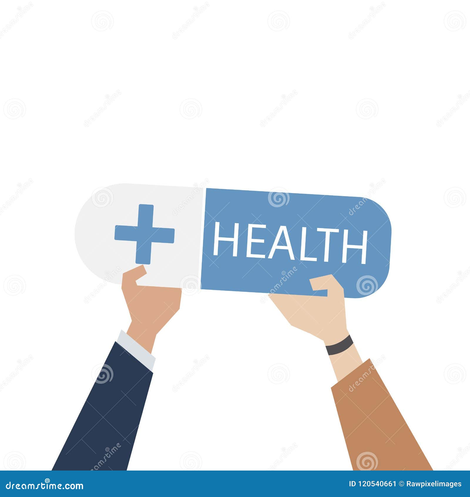 Illustration of Healthcare Service Concept Stock Vector - Illustration ...